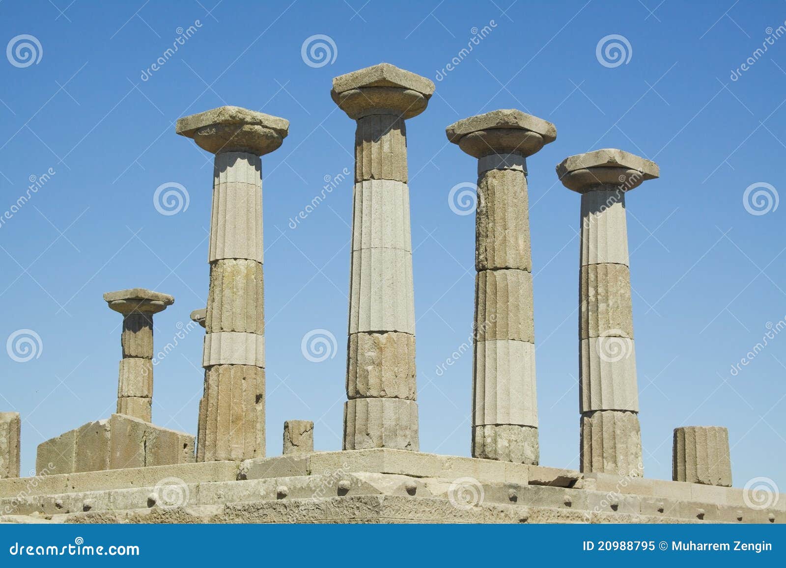 Assos (Behramkale) stock image. Image of civilization - 20988795