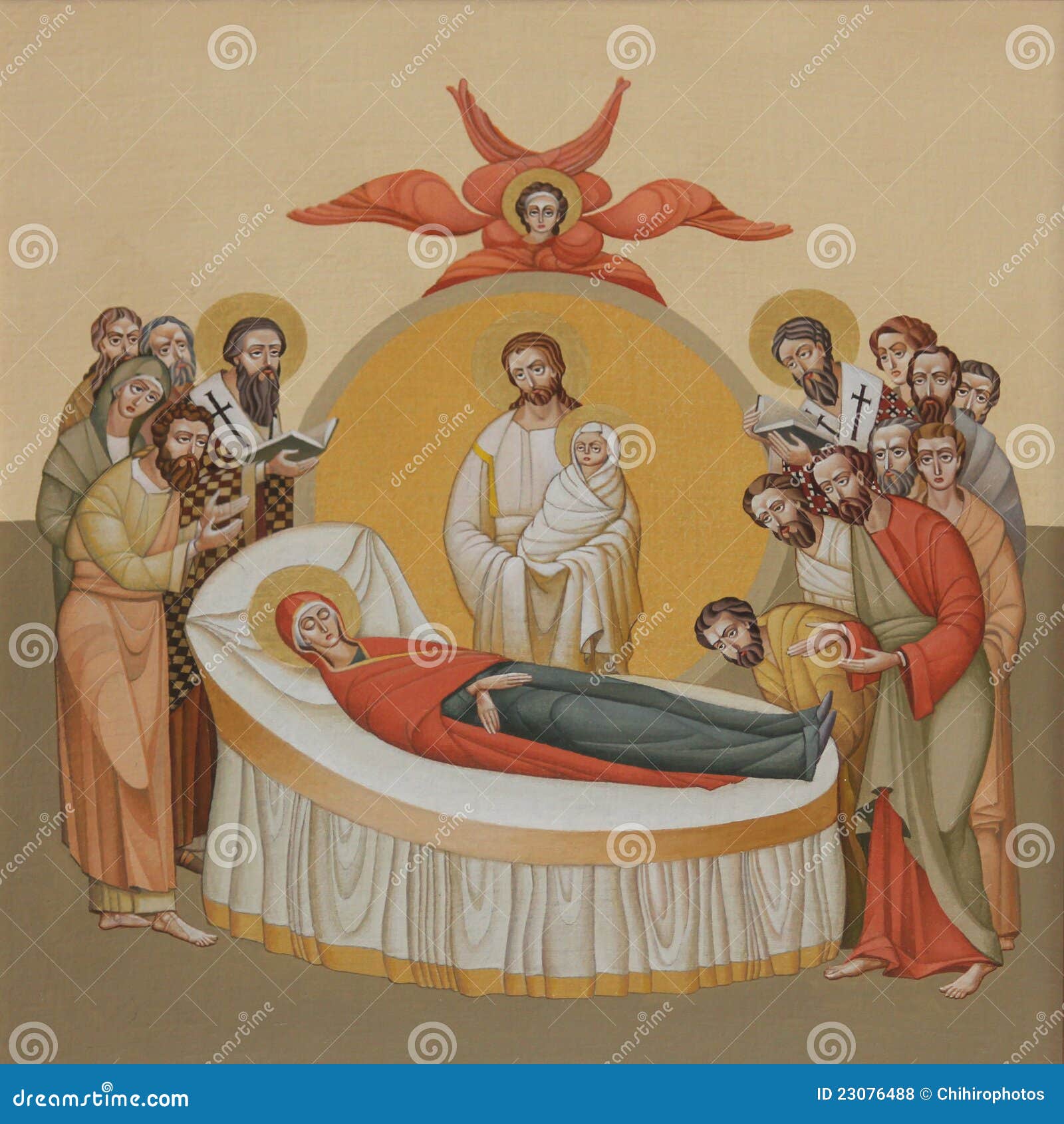 Assumption stock photo. Image of holy, sacred, virgin - 23076488