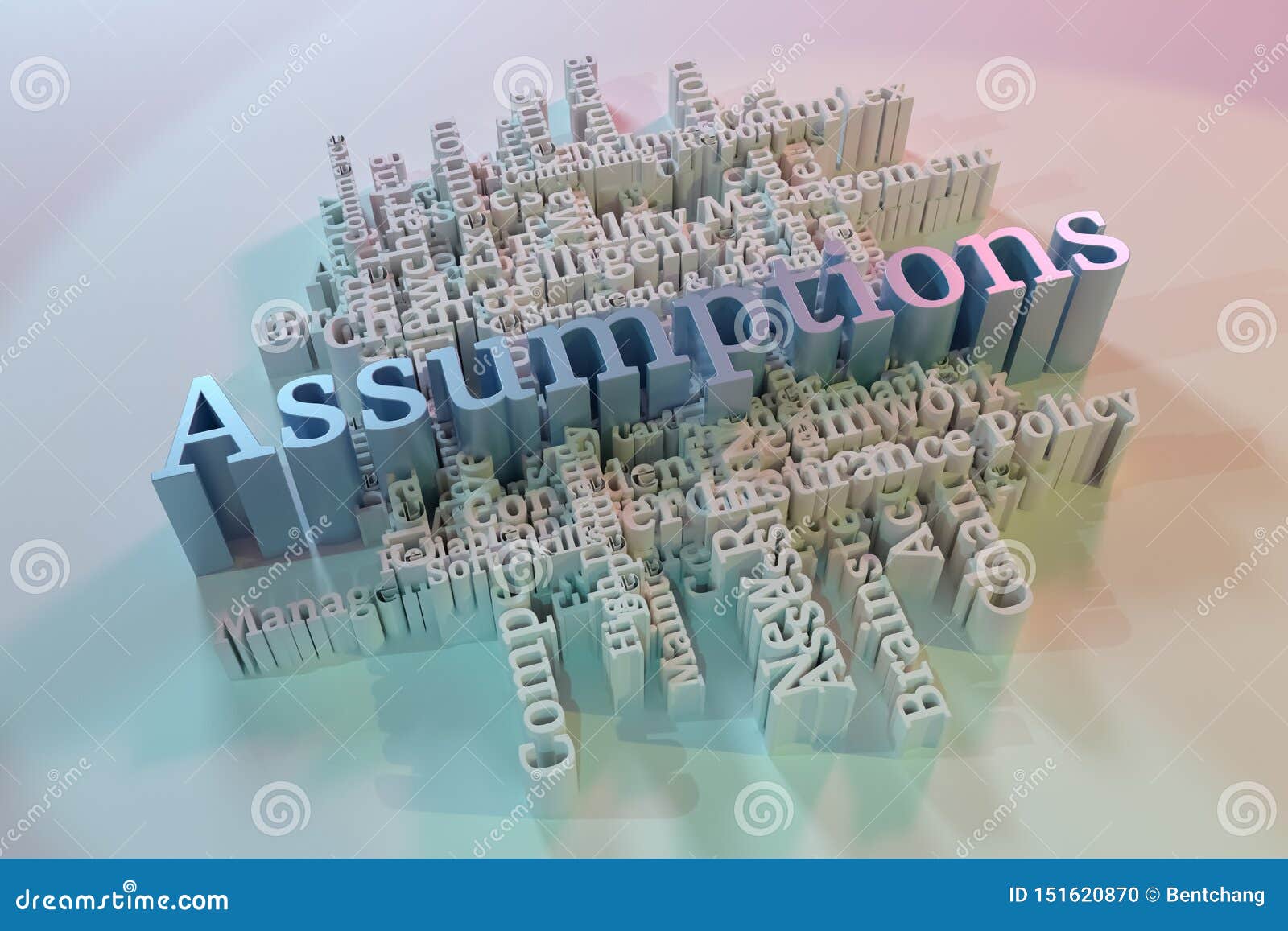 Assumptions, Business Keyword and Words Cloud. for Web Page, Graphic ...