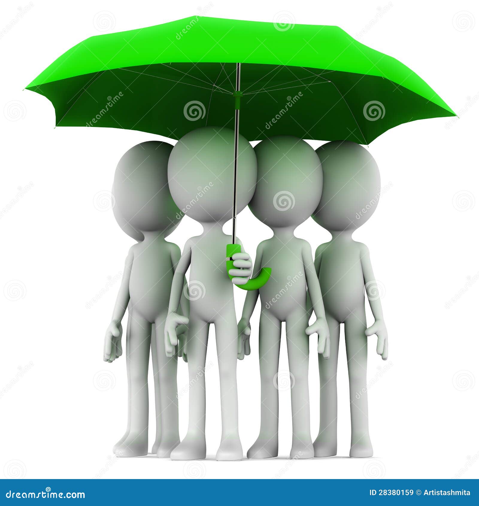 Assurance collective illustration stock. Illustration du protection ...