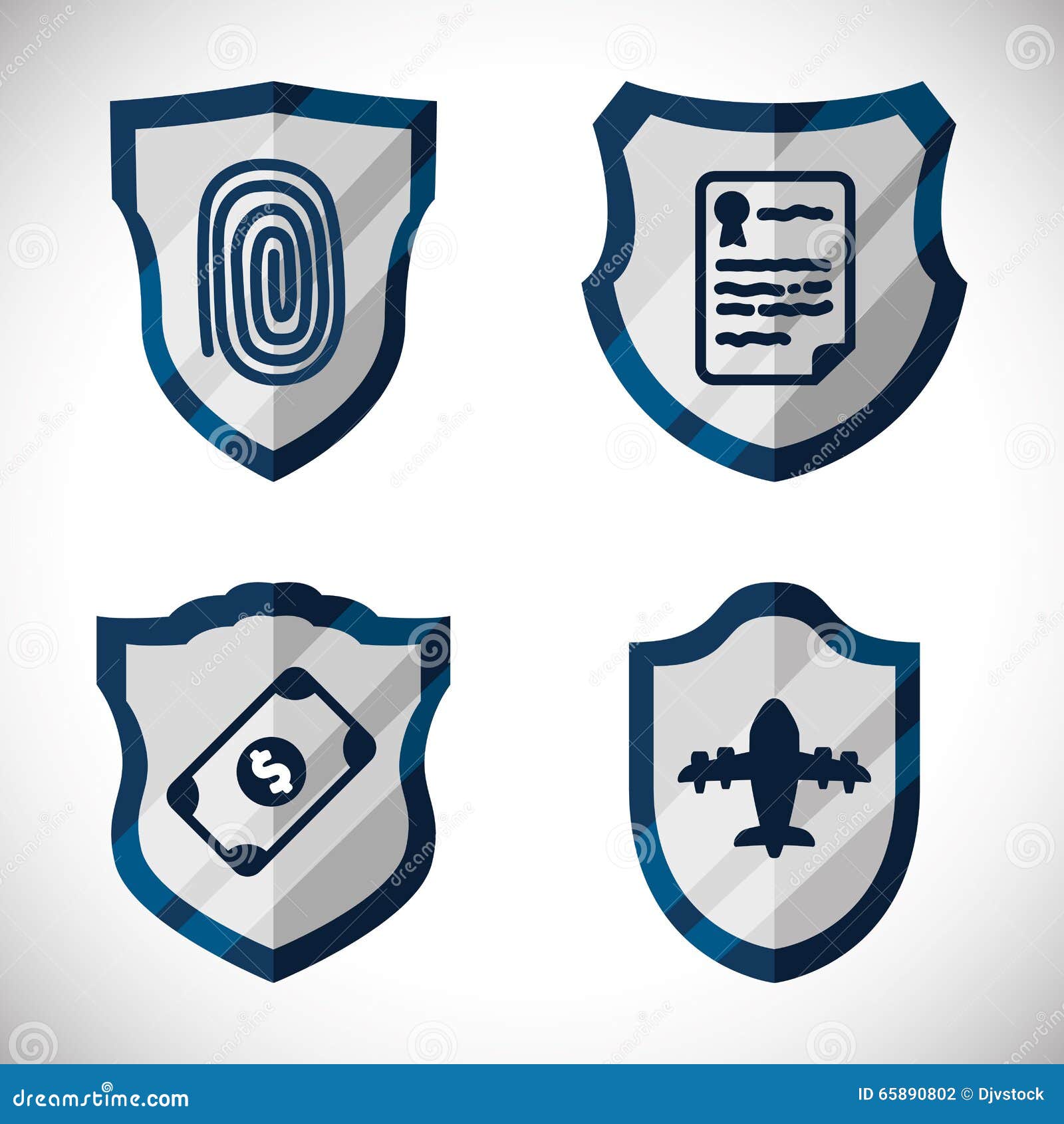 Assurance et protection illustration de vecteur. Illustration of ...