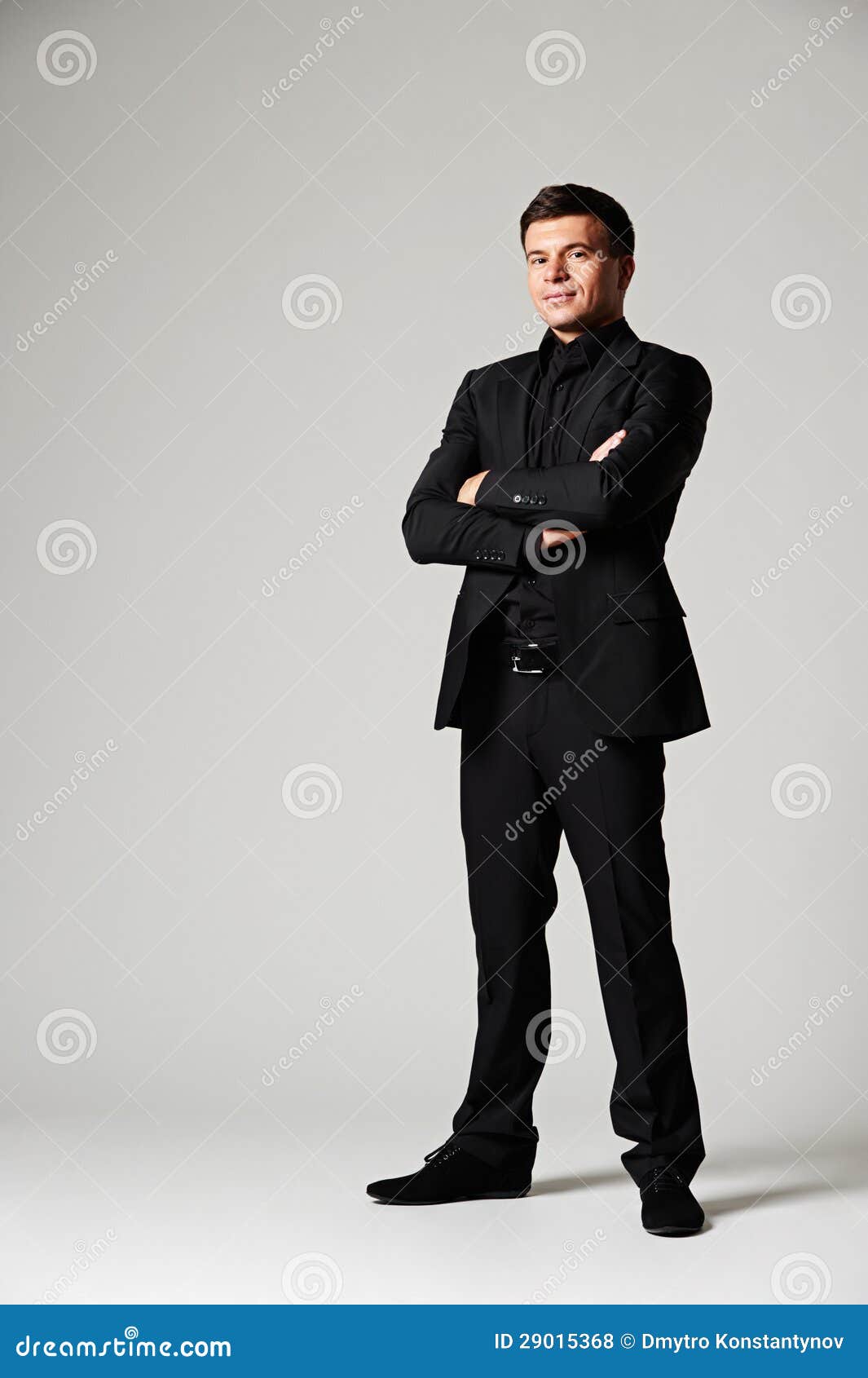 Assured man in formal wear stock photo. Image of young - 29015368