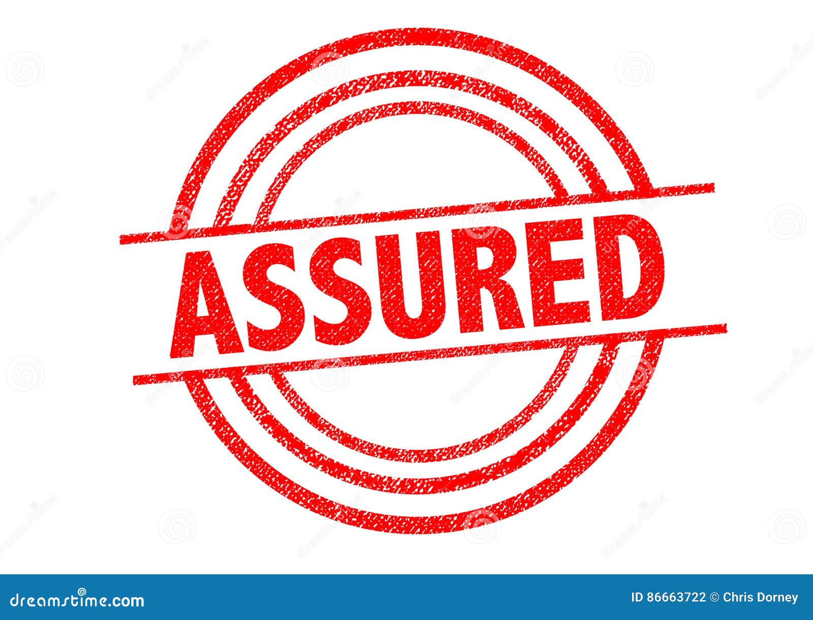 ASSURED Rubber Stamp stock illustration. Illustration of assurance ...