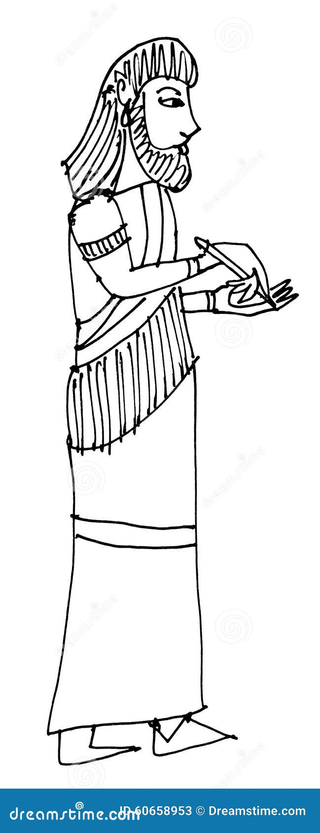 Assyr stock illustration. Illustration of ancient, assyria - 60658953