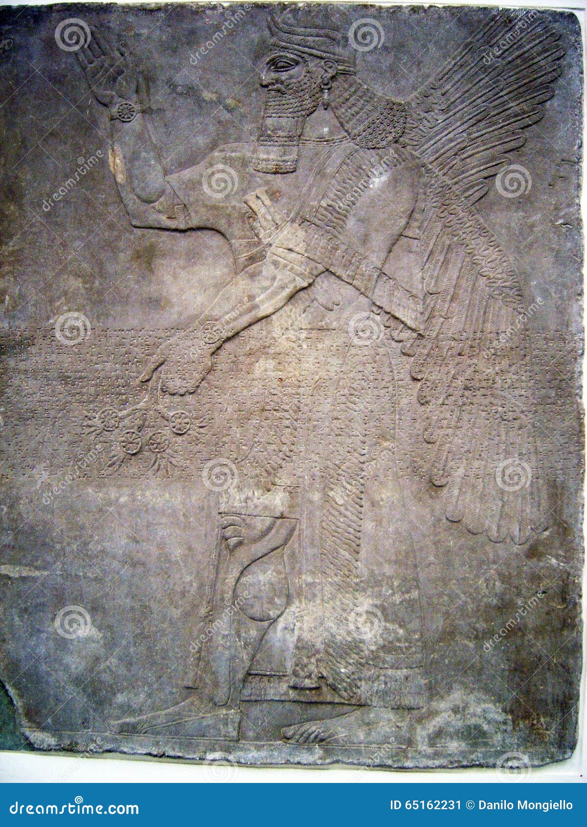 Assyrian angel editorial photo. Image of iraq, inside - 65162231