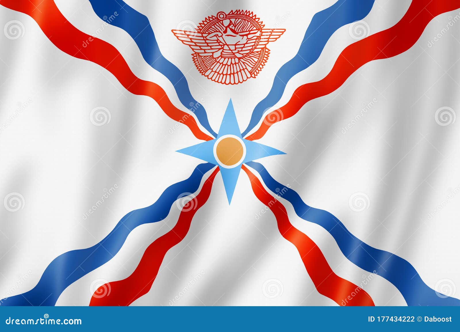 Assyrian Flag