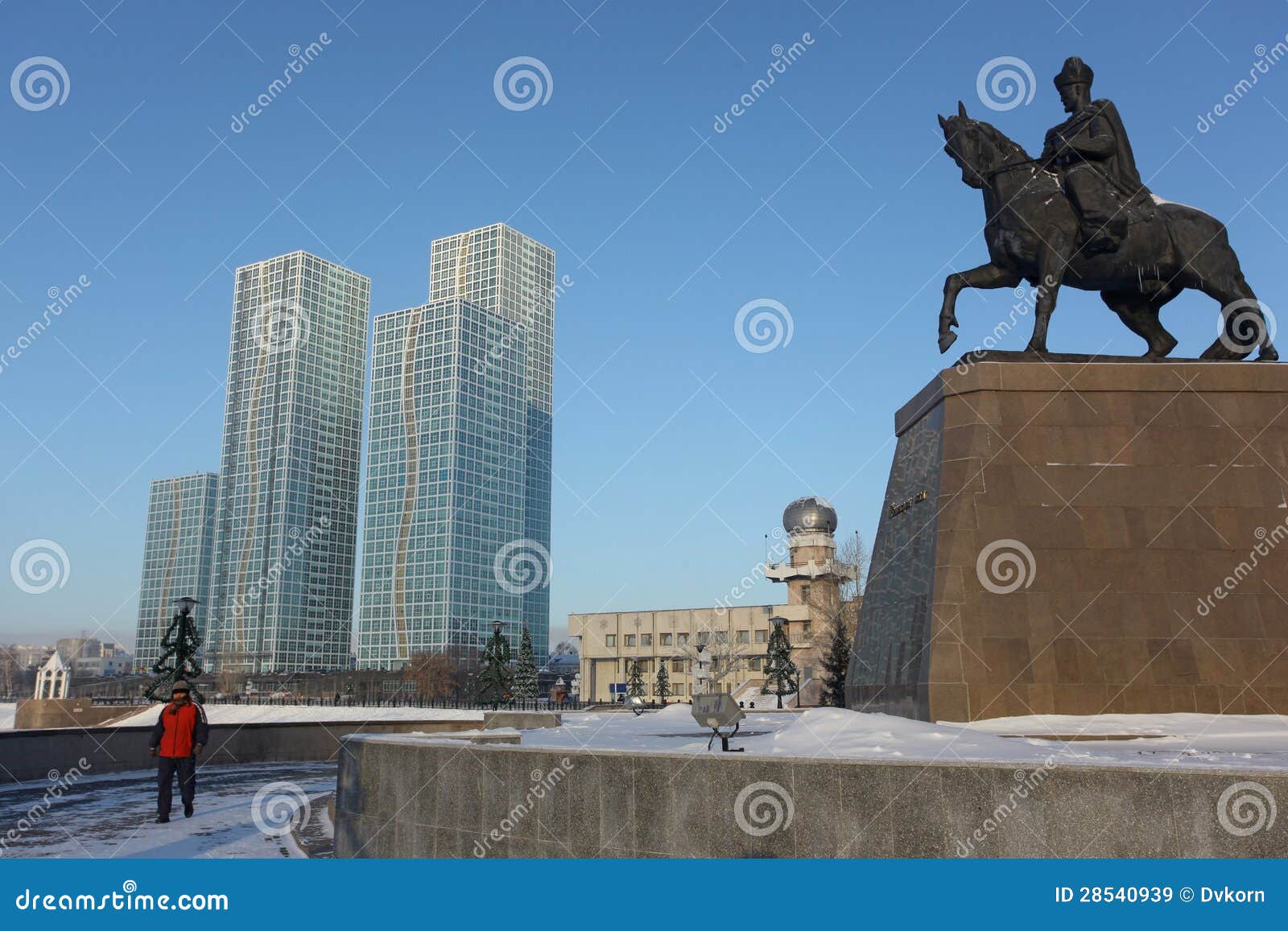 Monument Of Khan Asparukh In Strelcha Bulgaria Royalty-Free Stock Photo ...
