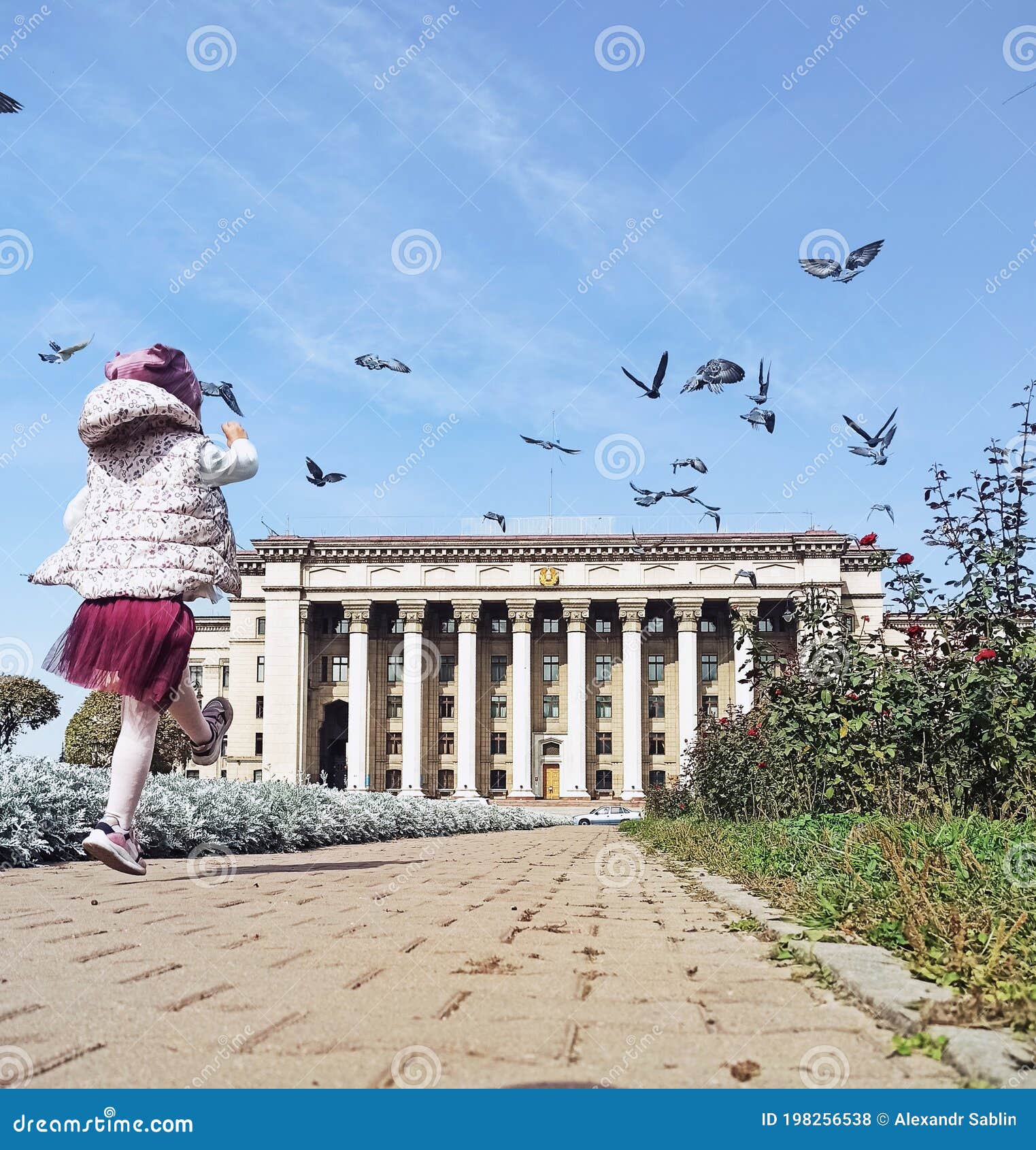 Astana square in Almaty stock photo. Image of landmark - 198256538