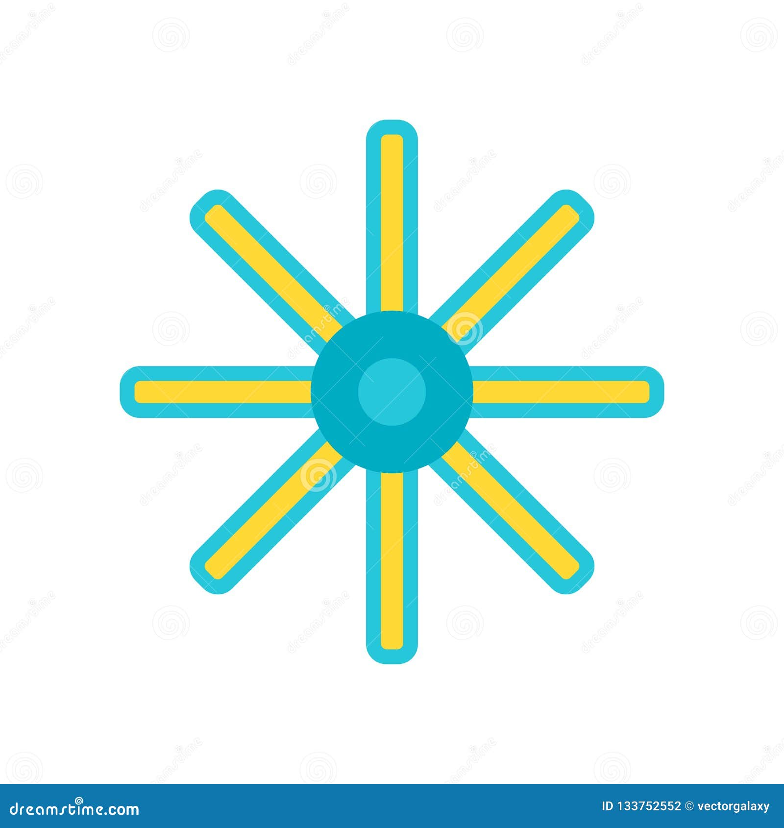 Asterisk Icon Vector. Star Shape Symbol. Black Punctuation Mark ...