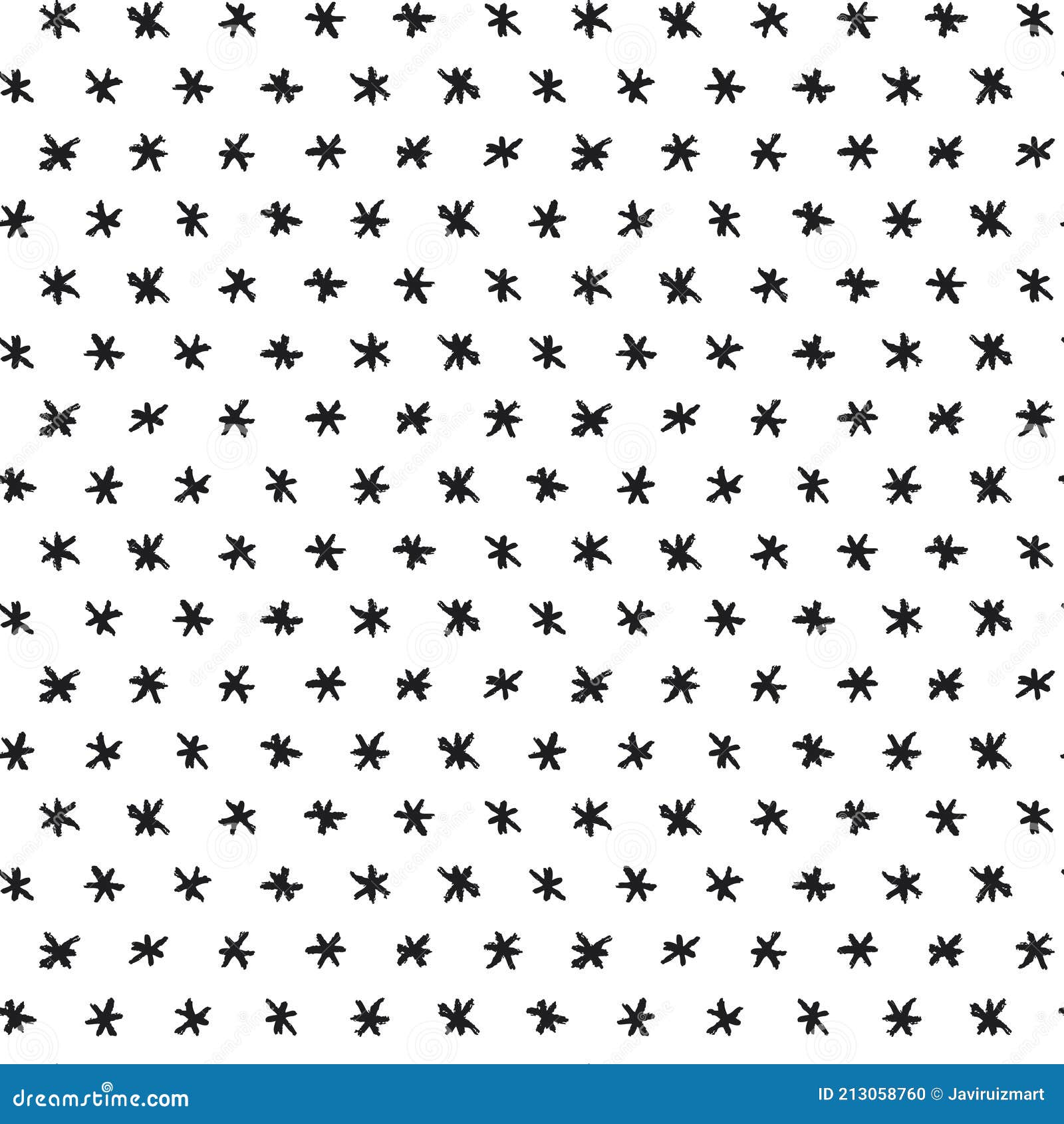 Asterisks seamless pattern stock vector. Illustration of graphic ...