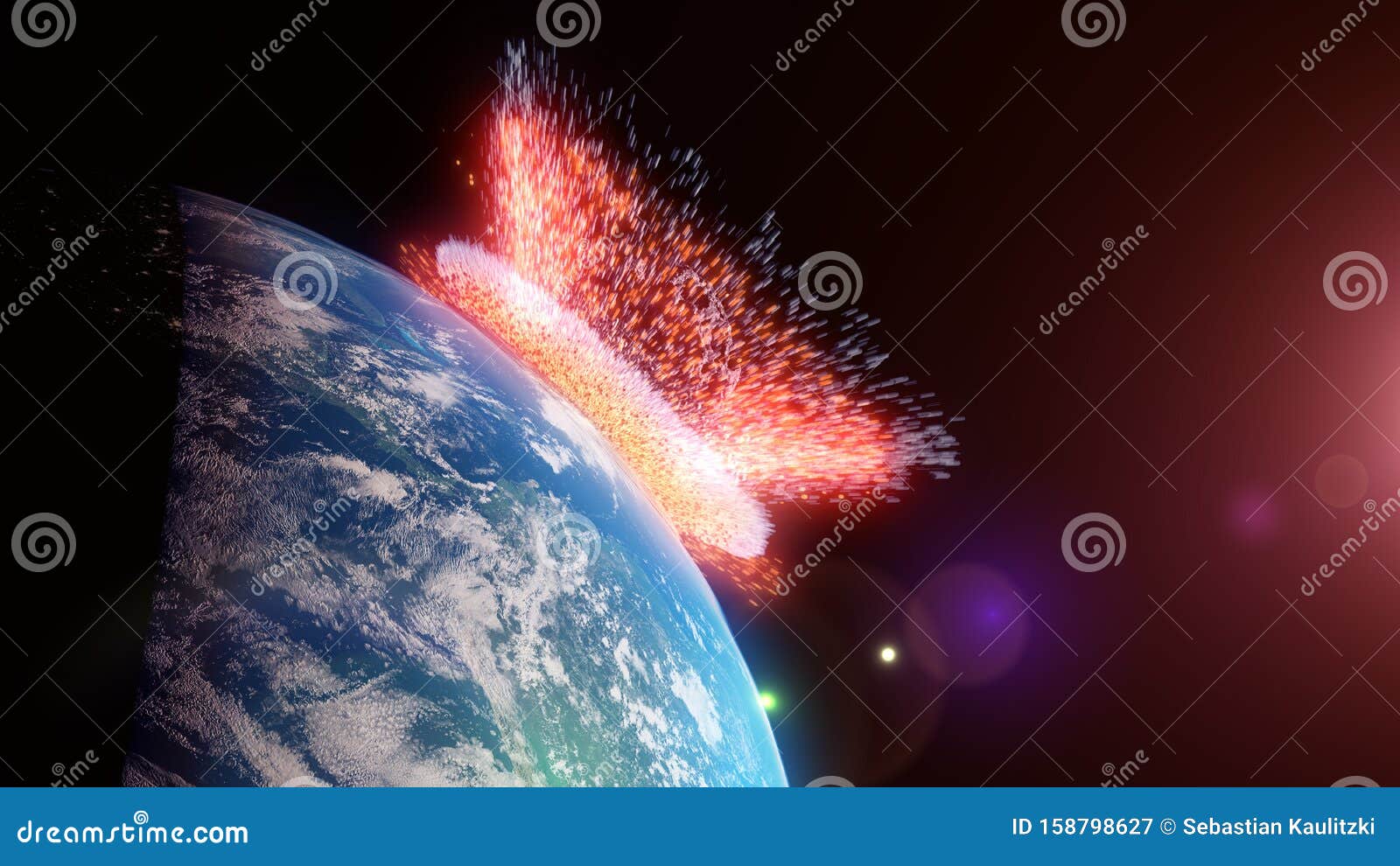 Asteroid Impacts Stock Illustrations – 17 Asteroid Impacts Stock ...