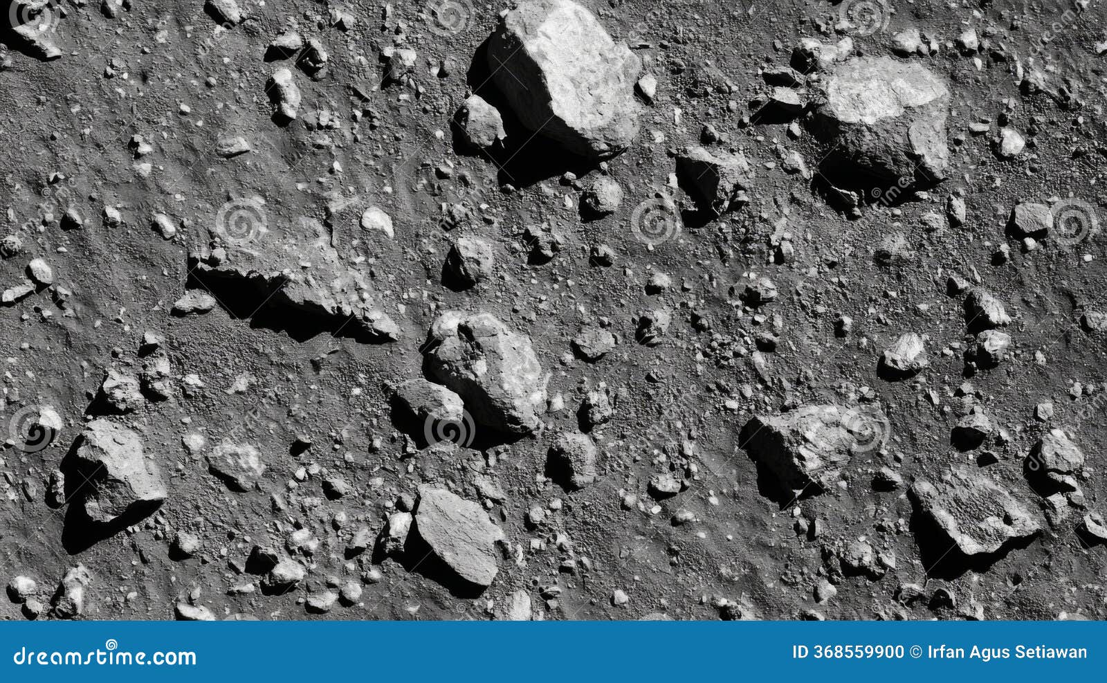 Asteroid Surface With Mysterious Glowing Cracks Or Fissures Stock Image ...