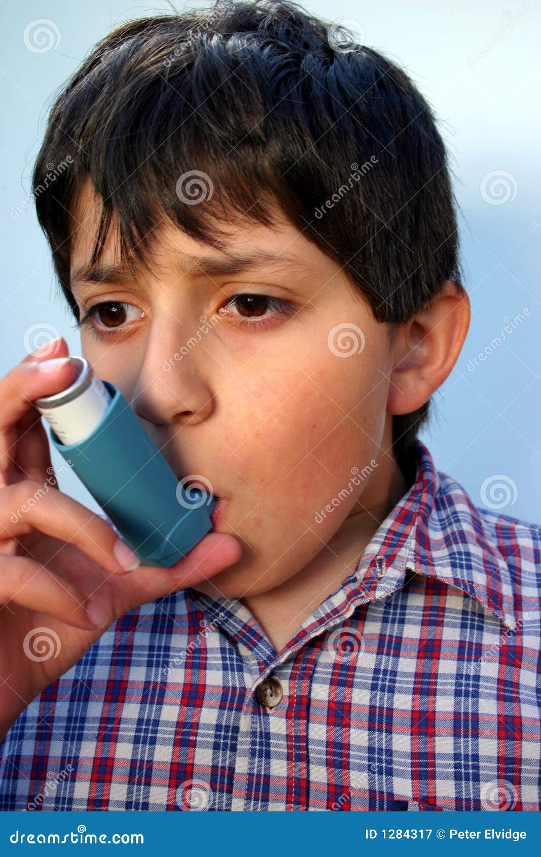 Asthma Attack stock image. Image of inhaler, wheezing - 1284317