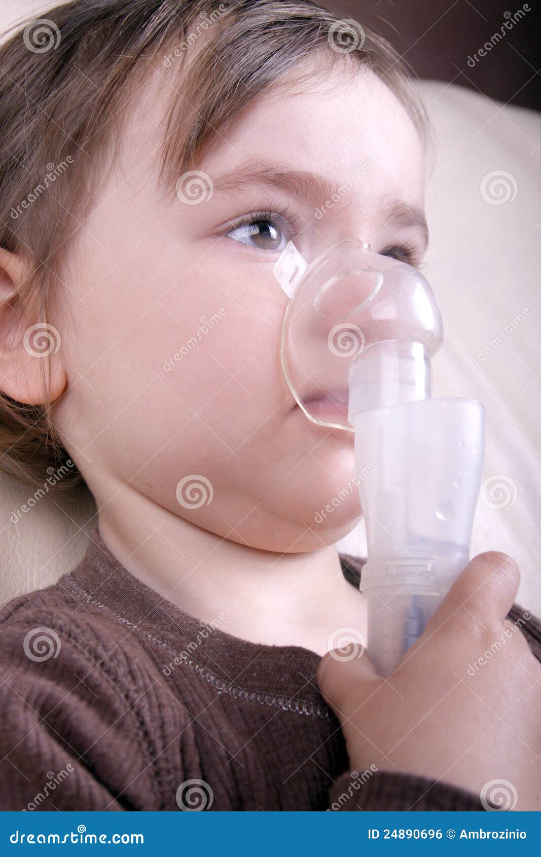 Asthma - inhalation stock photo. Image of lovely, saline - 24890696