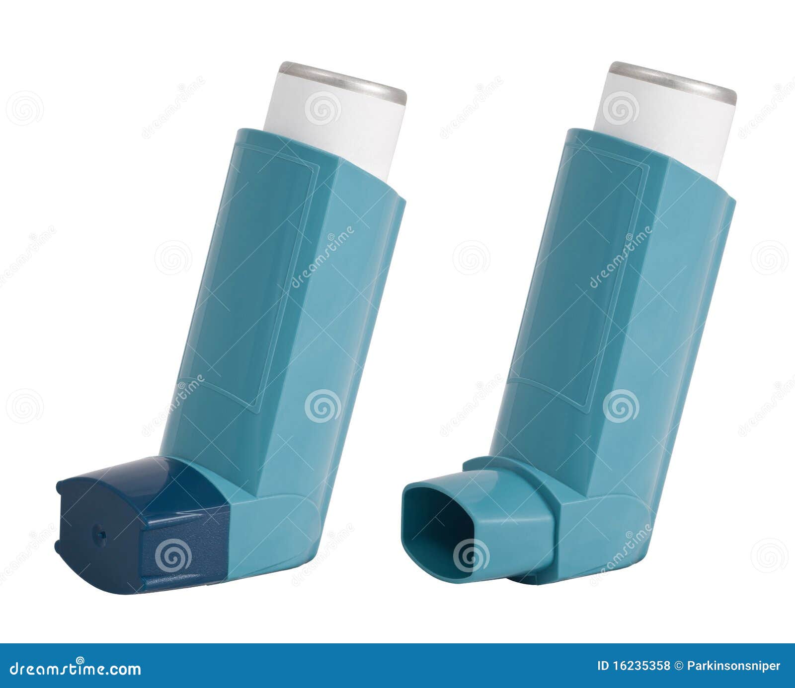 Asthma-Inhalatoren stockfoto. Bild von medizinisch, asthmatisch - 16235358