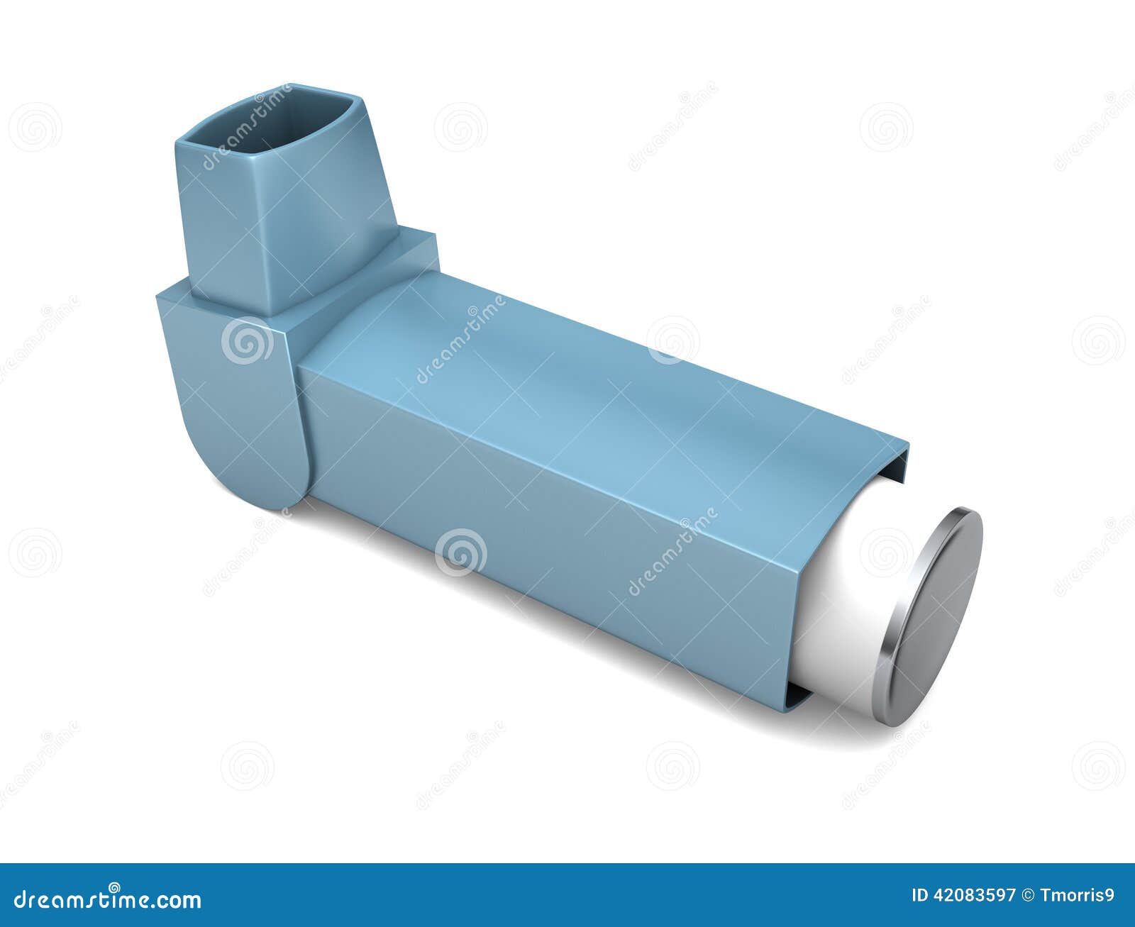 Asthma inhaler stock illustration. Illustration of bronchial - 42083597