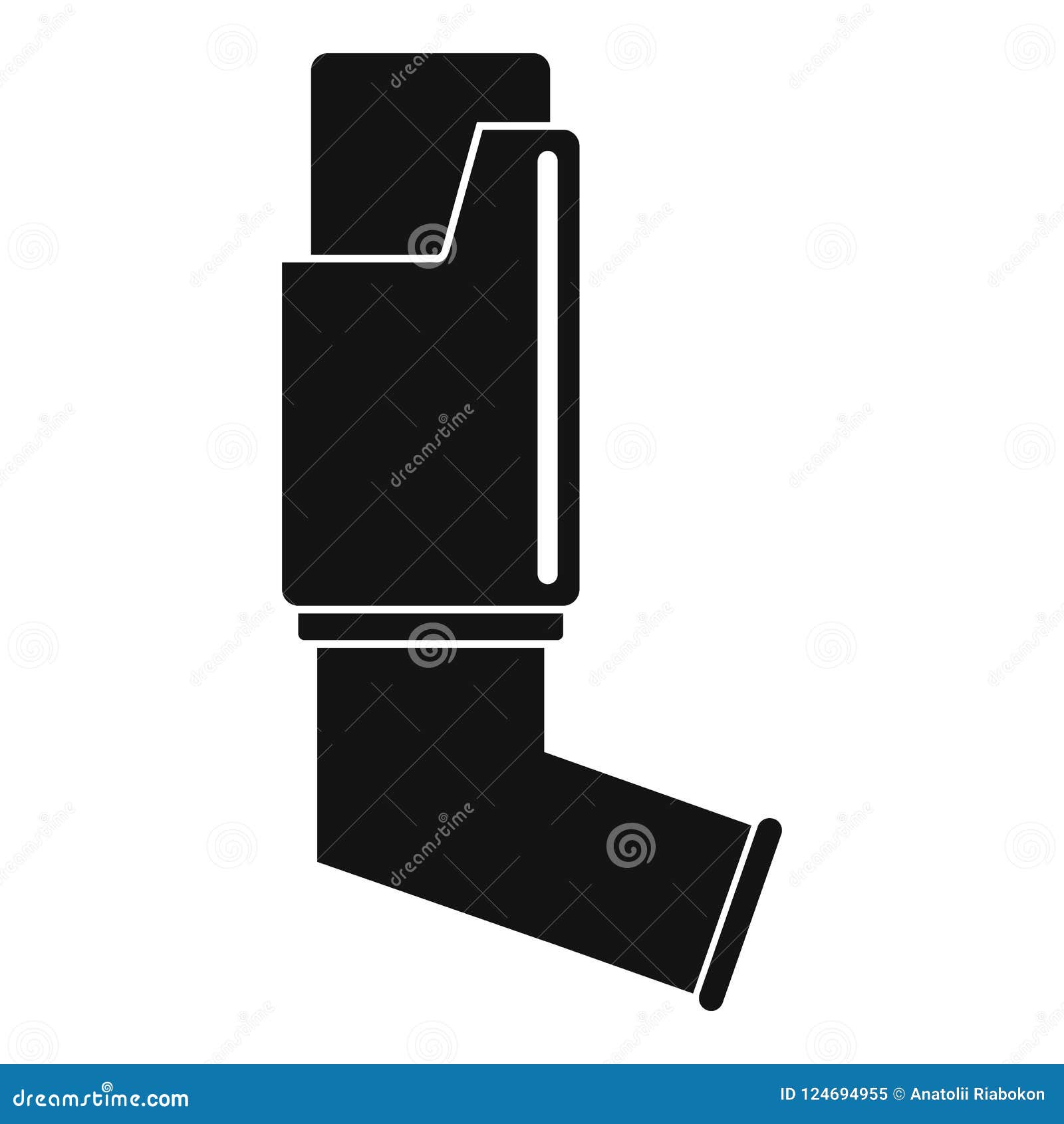Asthma Inhaler Icon, Simple Style Stock Illustration - Illustration of ... Asthma Inhaler Icon, Simple Style Stock Illustration - Illustration of ...