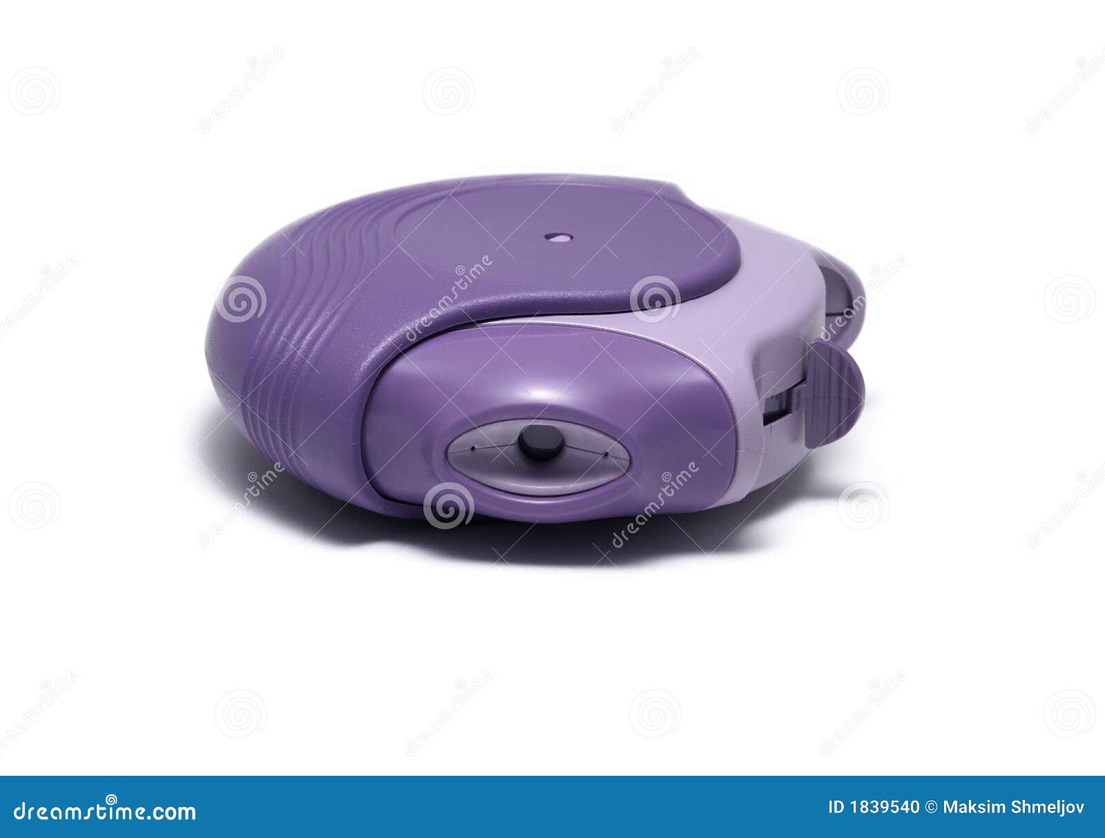 Asthma Inhaler Isolated on White Stock Photo - Image of doctor, inhale ...