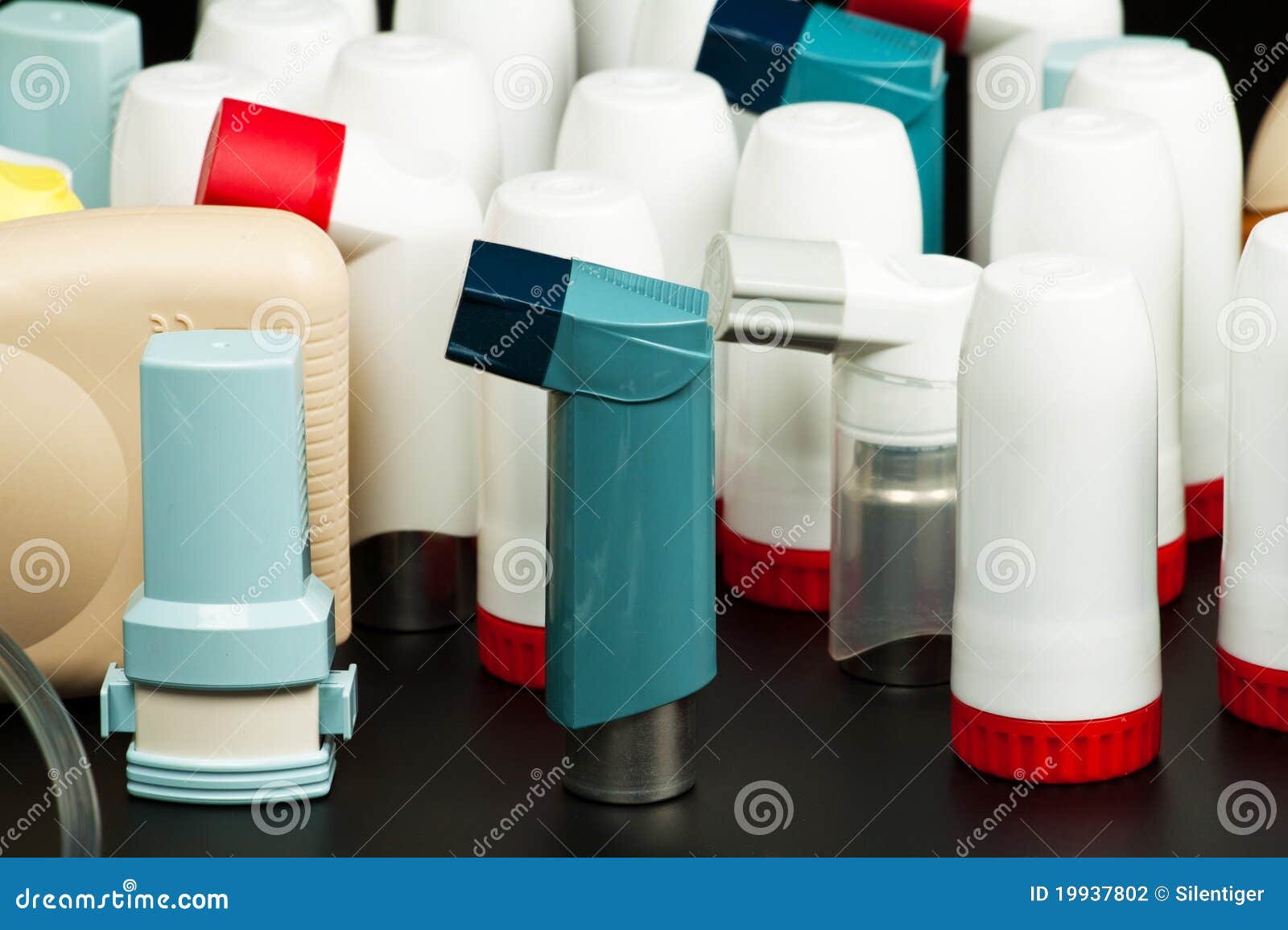 Asthma Inhalers Stock Photo | CartoonDealer.com #19937802