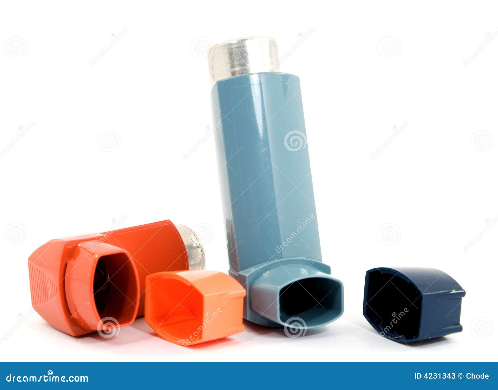 Asthma spray stock image. Image of isolated, chemical - 4231343