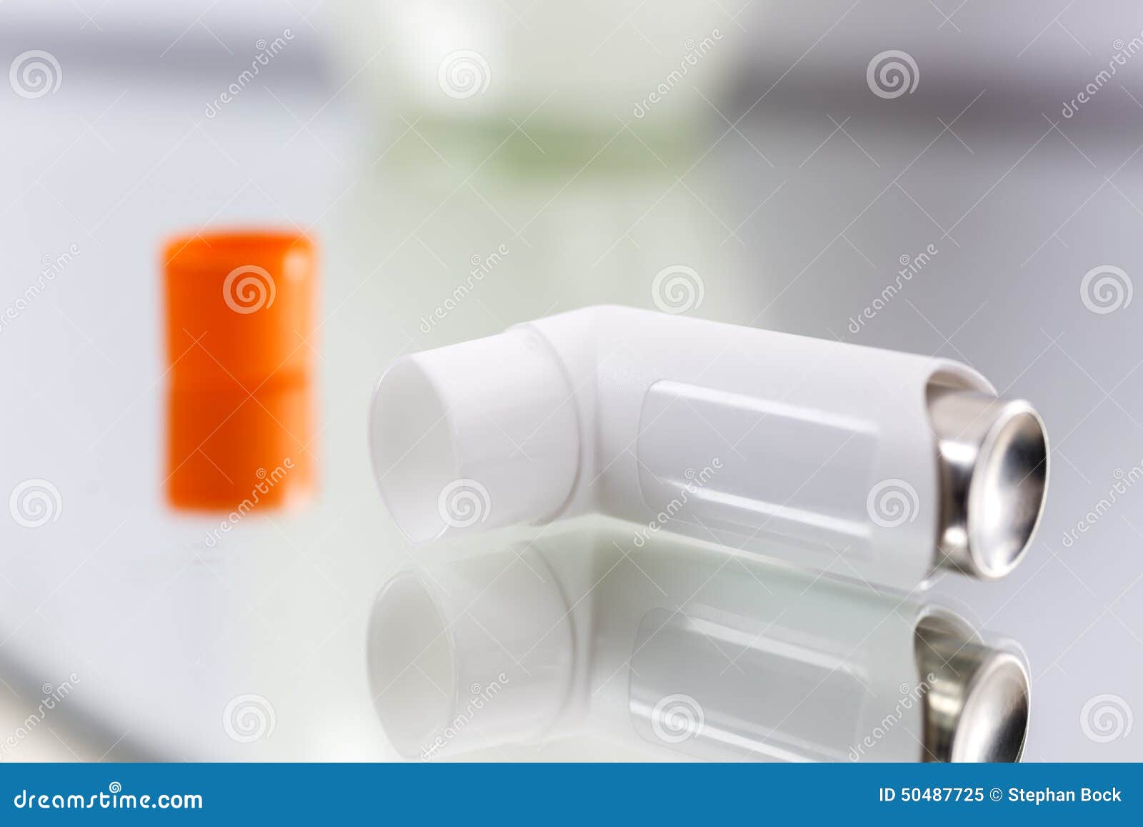 Asthma spray stock image. Image of asthma, healthcare - 50487725