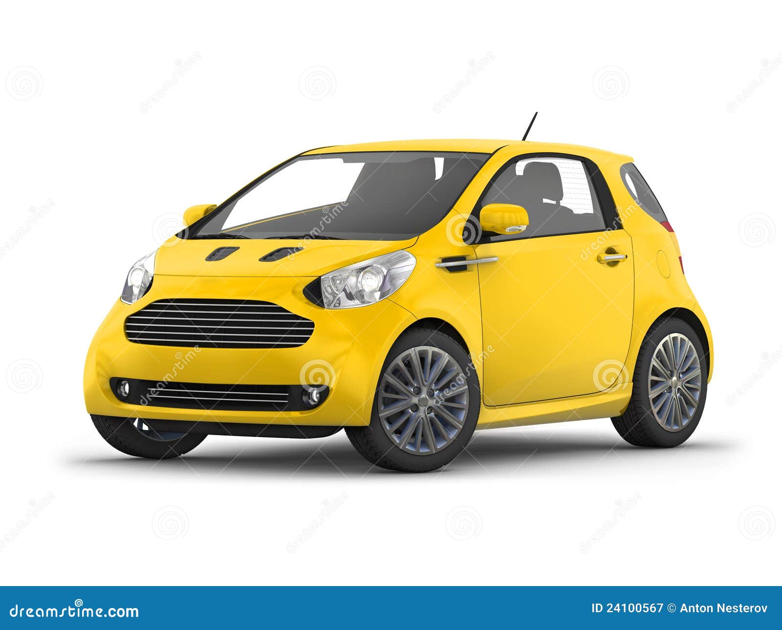 Aston Martin Cygnet (2012) stock illustration. Illustration of ...