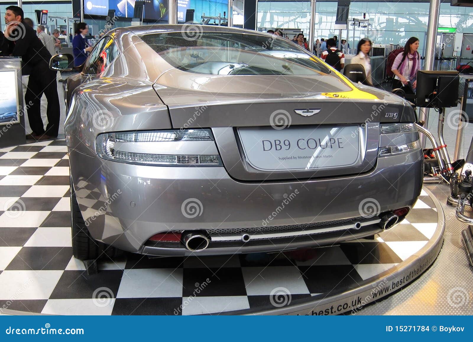 Aston Martin DB9 Luxury Sport Car Editorial Stock Image - Image of ...