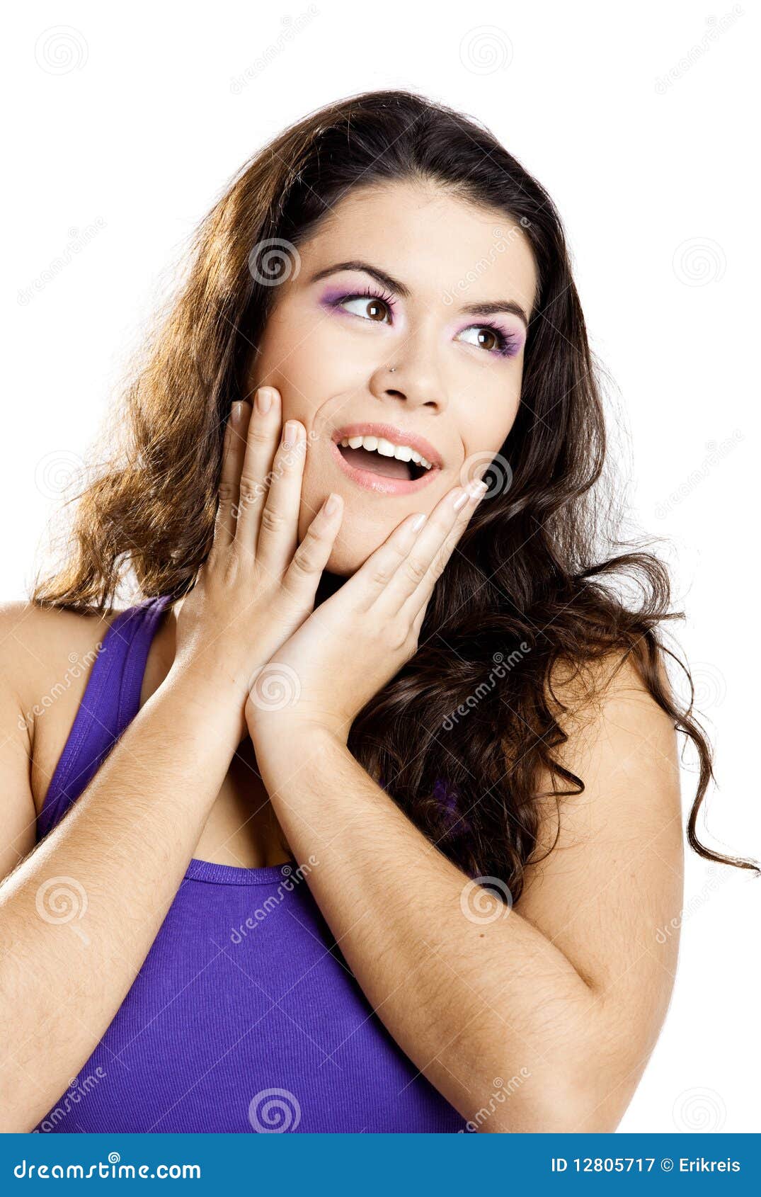 Astonished stock image. Image of astonish, isolated, fresh - 12805717