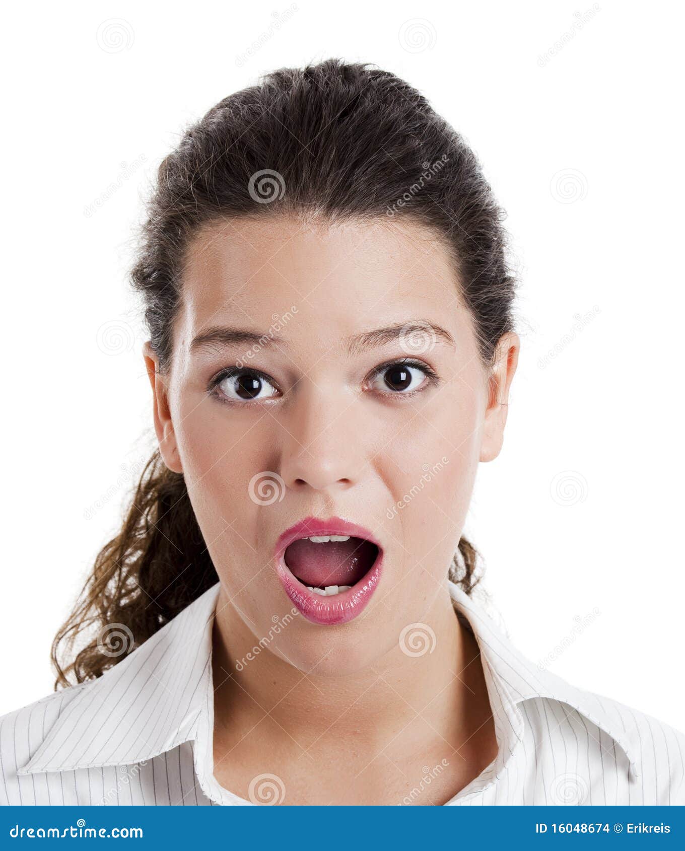 Astonished stock photo. Image of look, attractive, beauty - 16048674