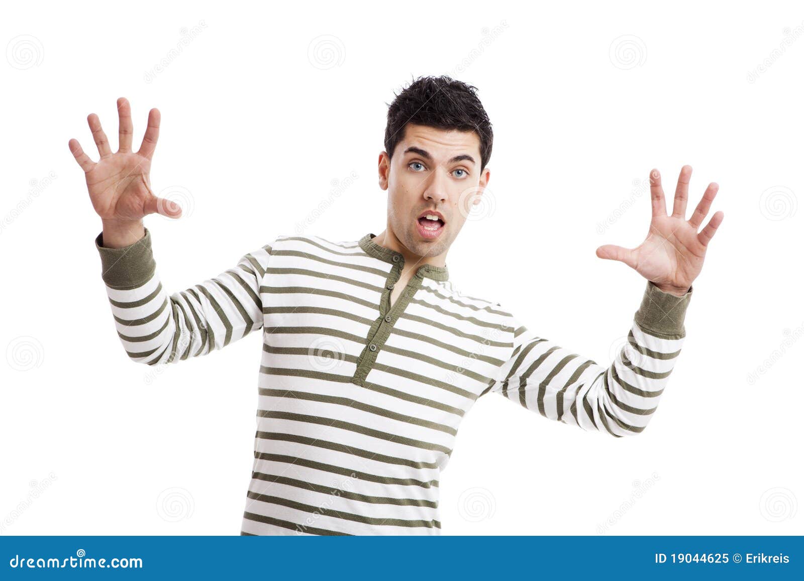 Astonished stock image. Image of people, isolated, adult - 19044625