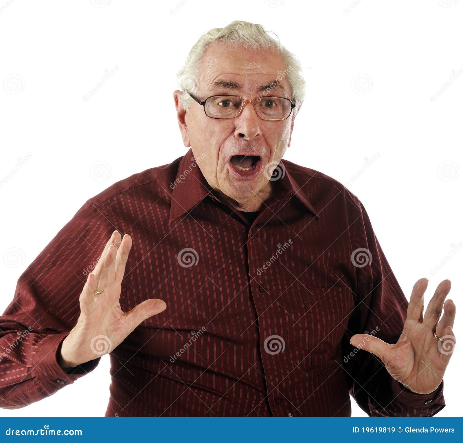 Astonished! stock image. Image of elderly, person, senior - 19619819