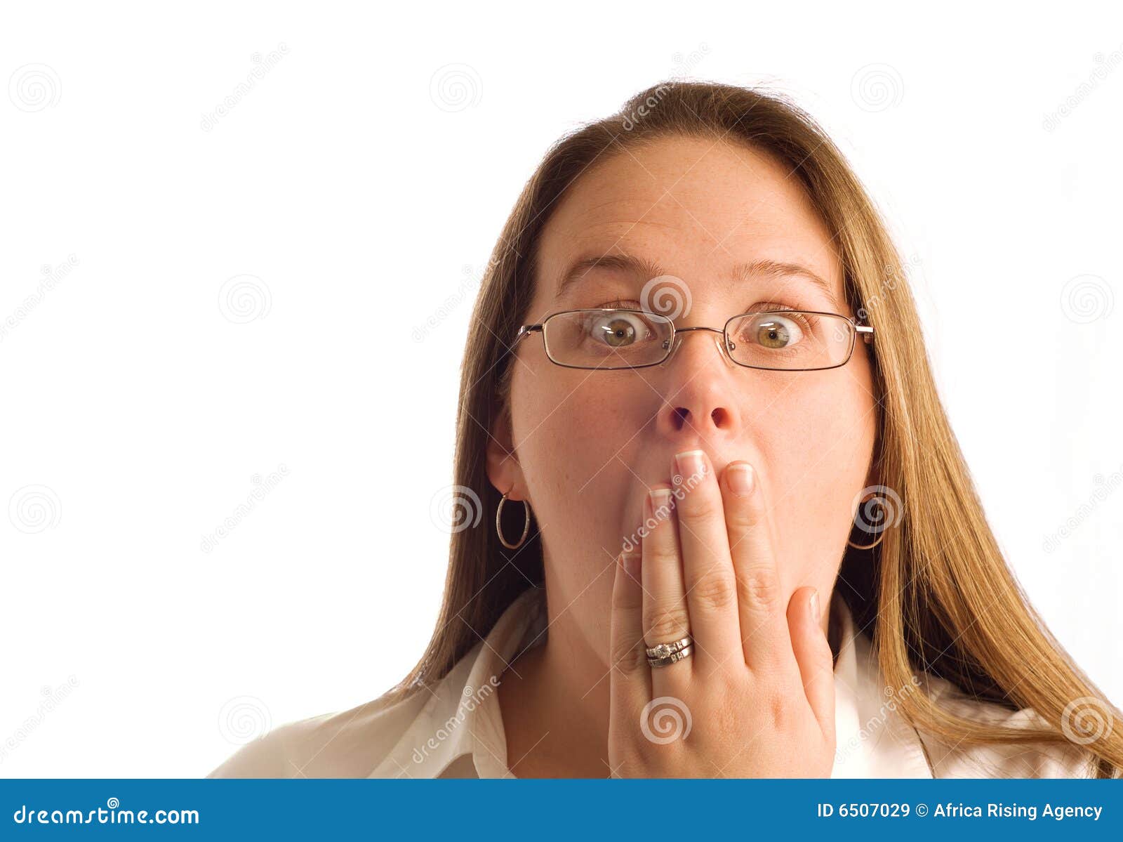 Astonished Businesswoman stock image. Image of face, businesspeople ...