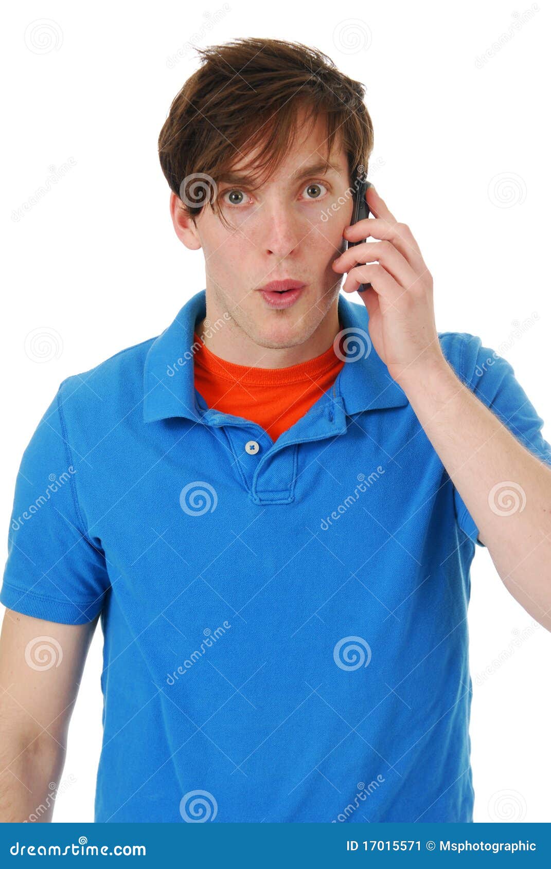 Astonished man stock image. Image of shocked, happy, white - 17015571