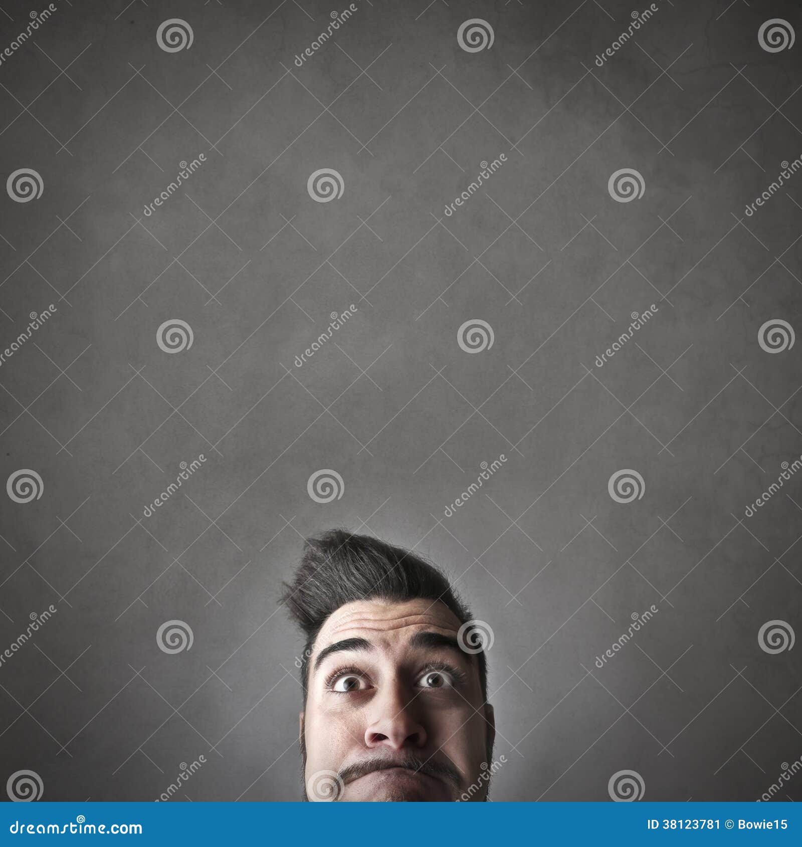 Astonished man stock image. Image of copyspace, daze - 38123781