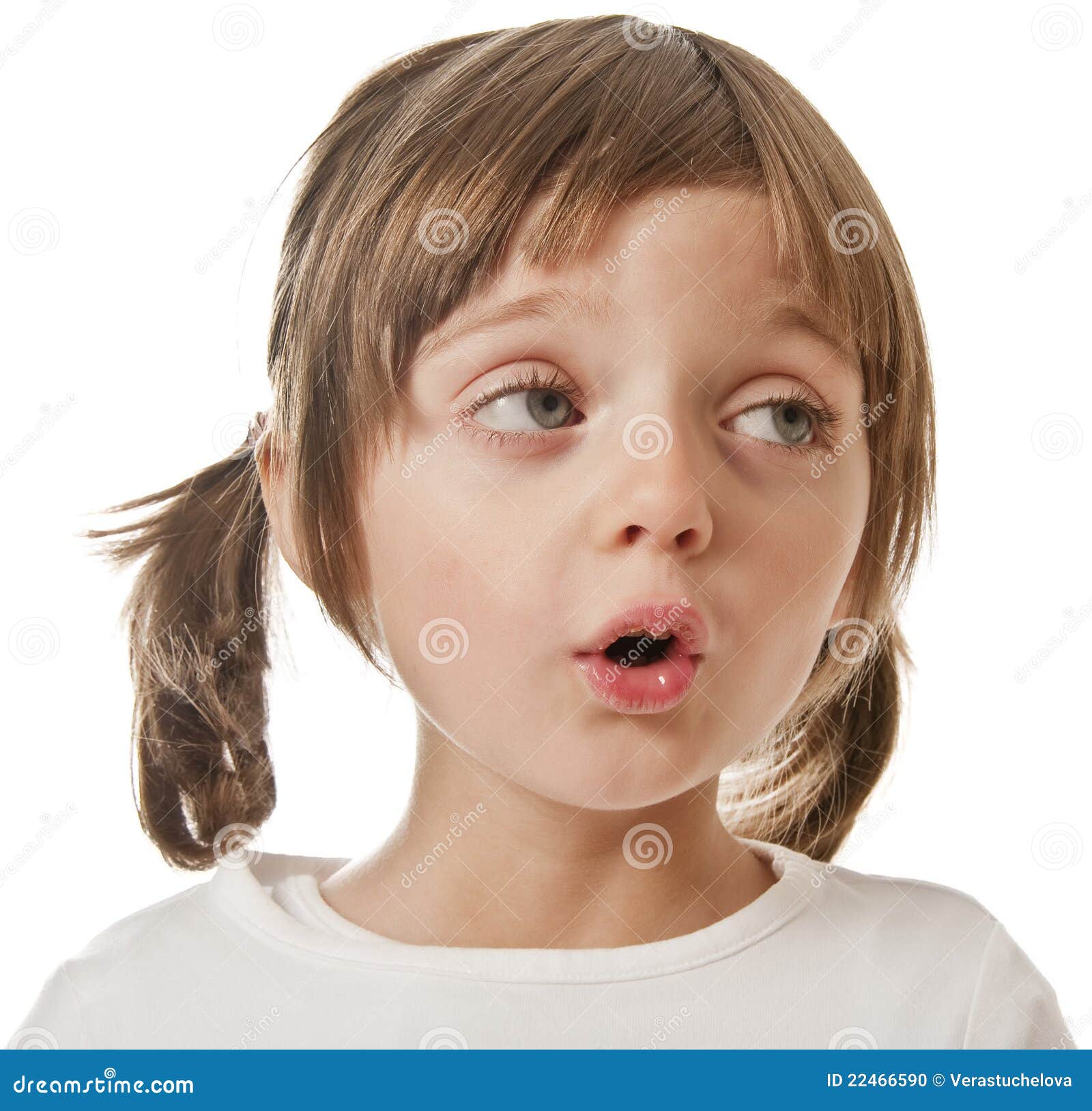 Astonishment stock photo. Image of female, innocent, amazemant - 22466590