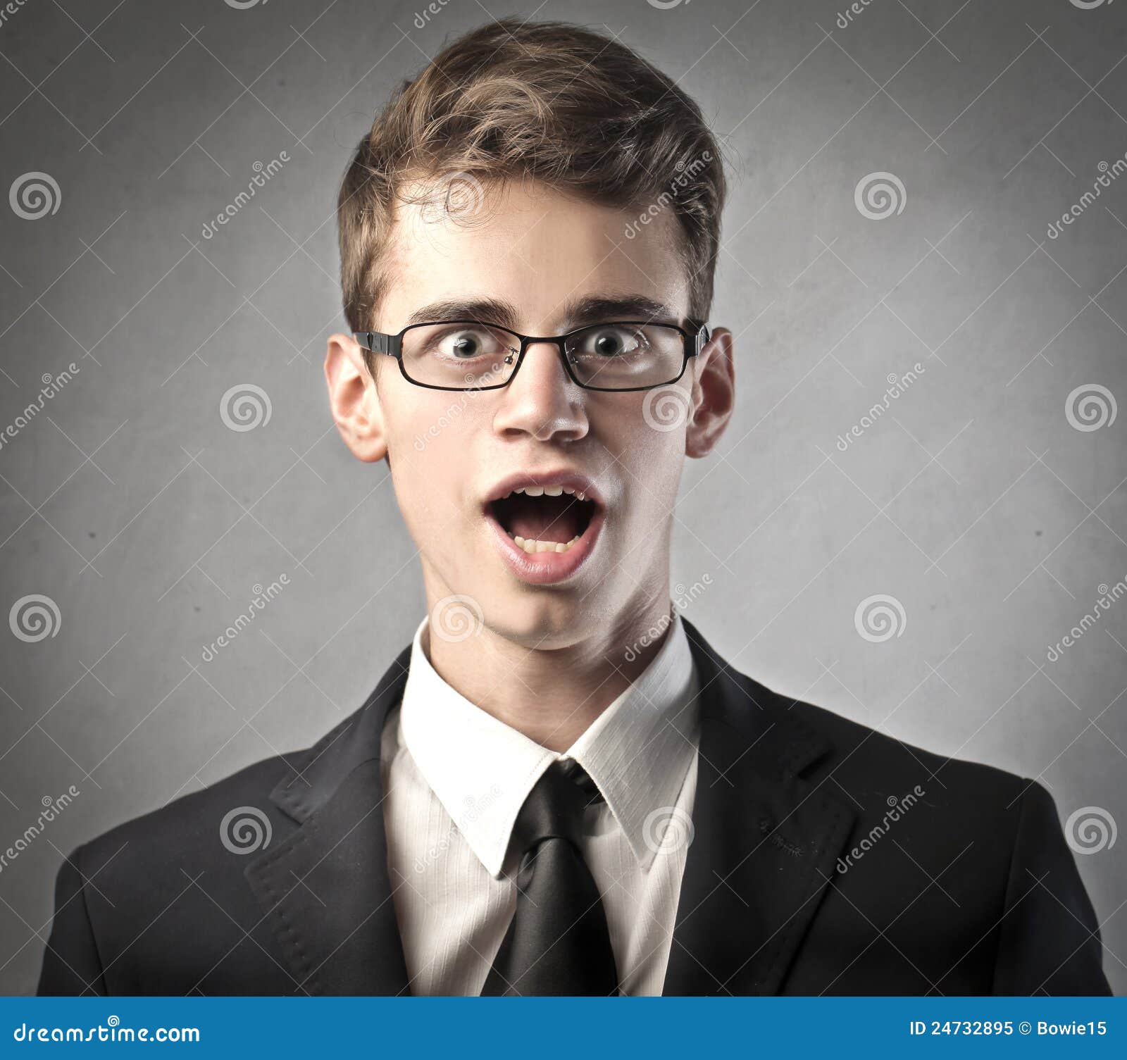 Astonishment stock image. Image of work, visage, mouth - 24732895