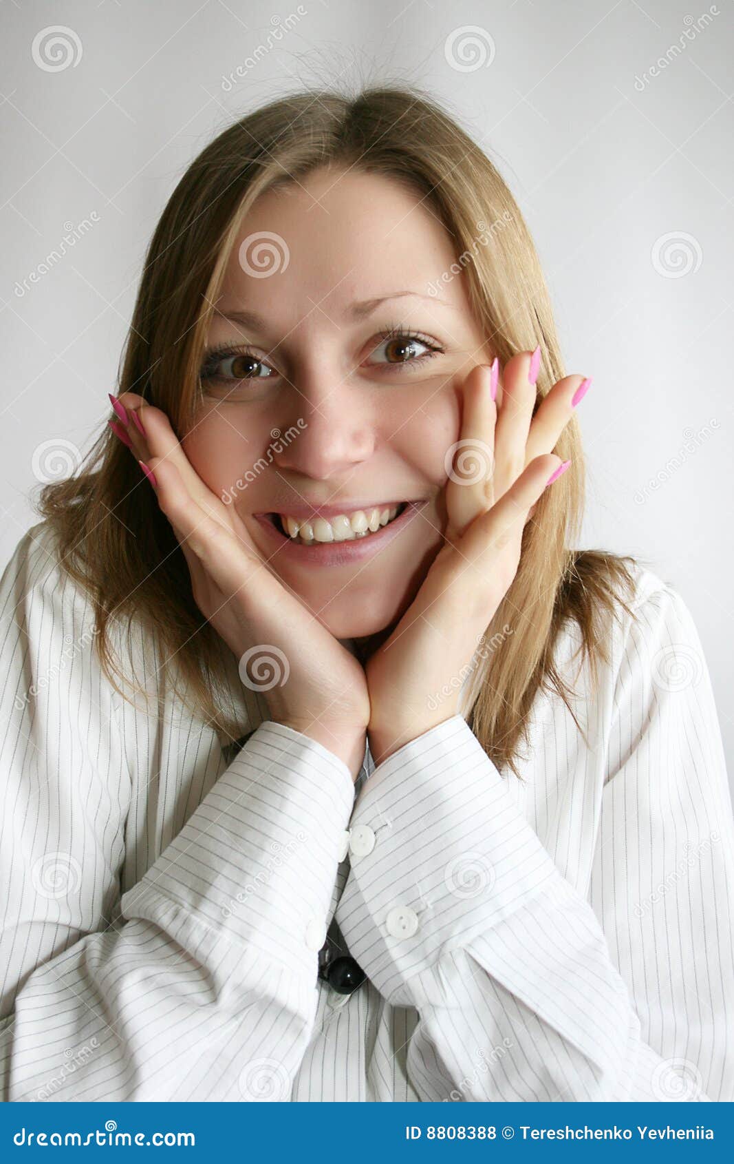 Astonishment stock photo. Image of funny, beauty, model - 8808388