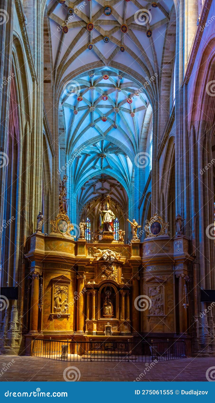 Astorga, Spain, June 9, 2022: Interior of the Cathedral of Saint ...