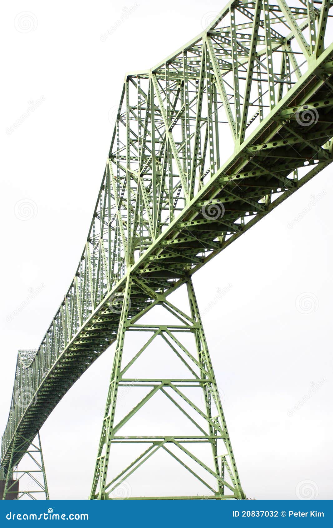 Astoriaâ€“Megler Bridge stock photo. Image of cloudy - 20837032