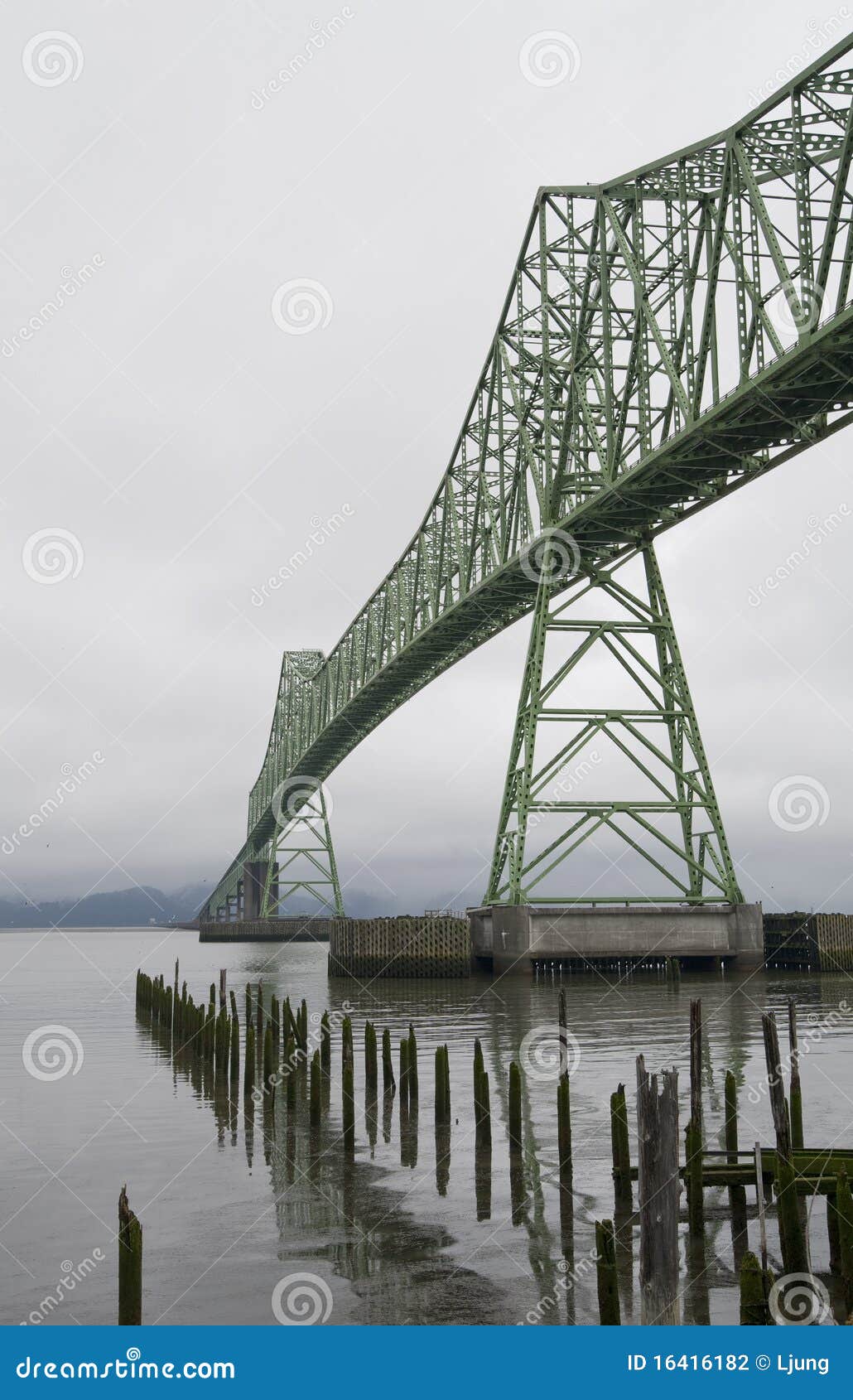 Astoria Bridge stock photo. Image of transportation, columbia - 16416182