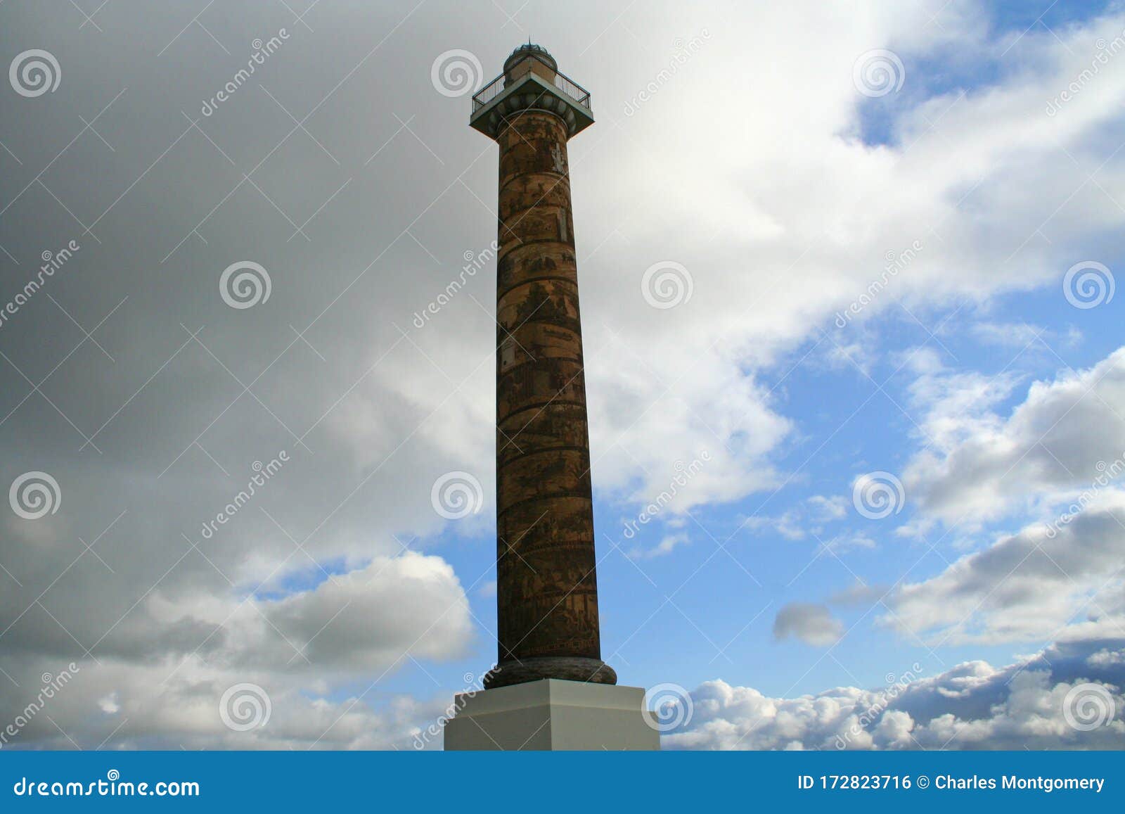 Astoria Column (or 00097 stock photo. Image of cloud - 172823716