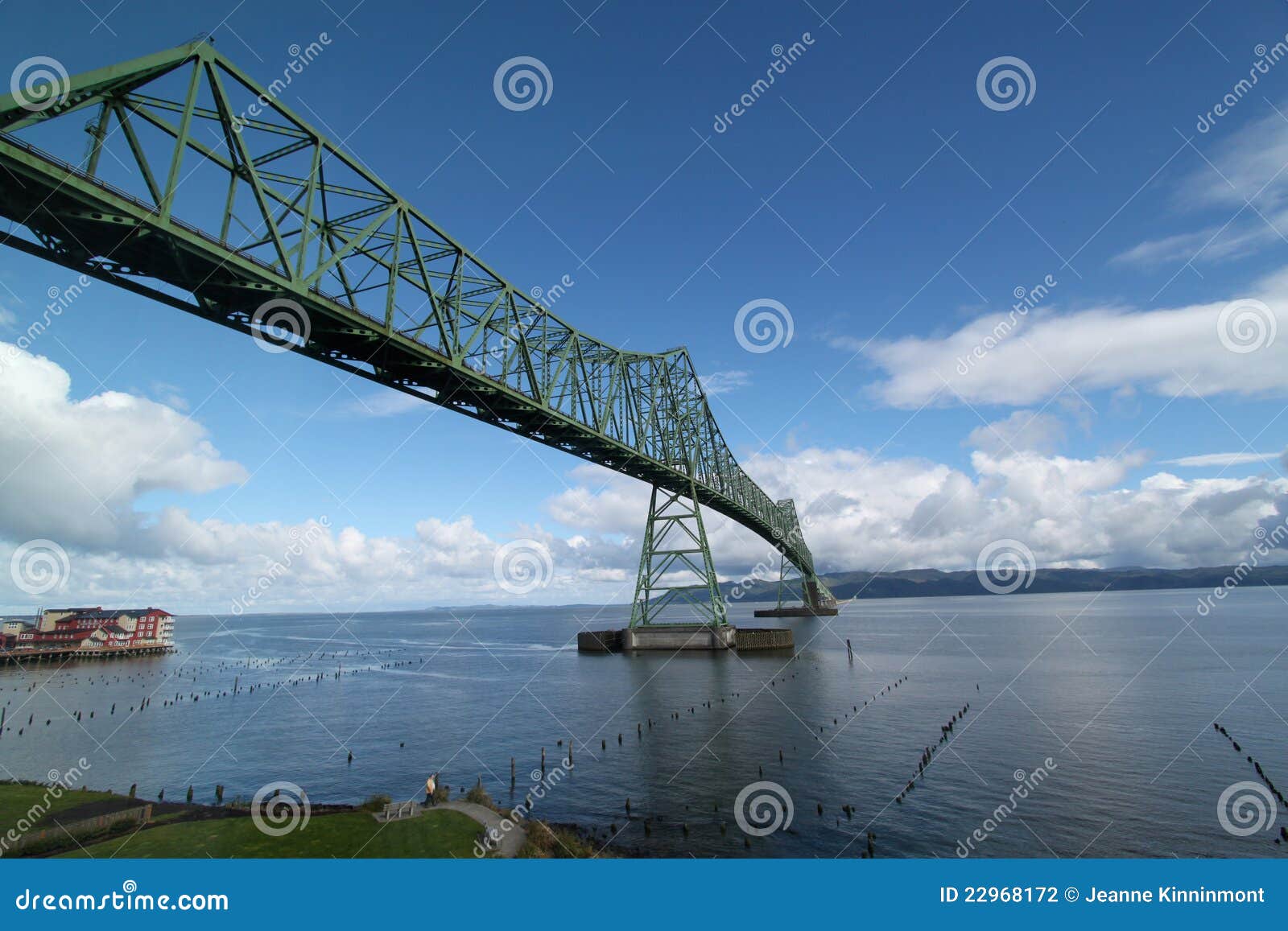 Astoria or Megler Bridge stock photo. Image of state - 22968172