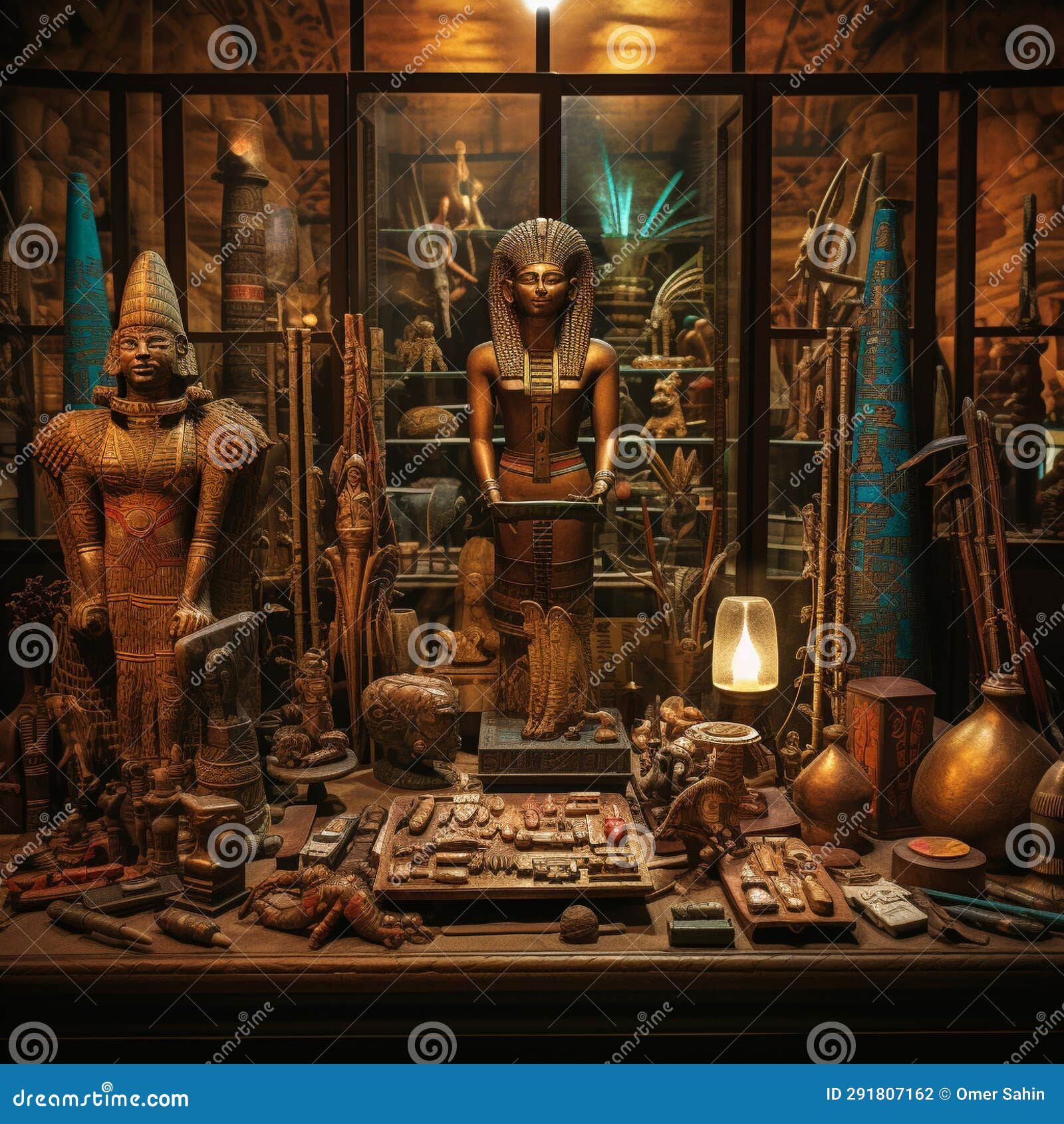 Astral Artifacts: Conjuring the Magic of Ancient Relics Stock Photo ...