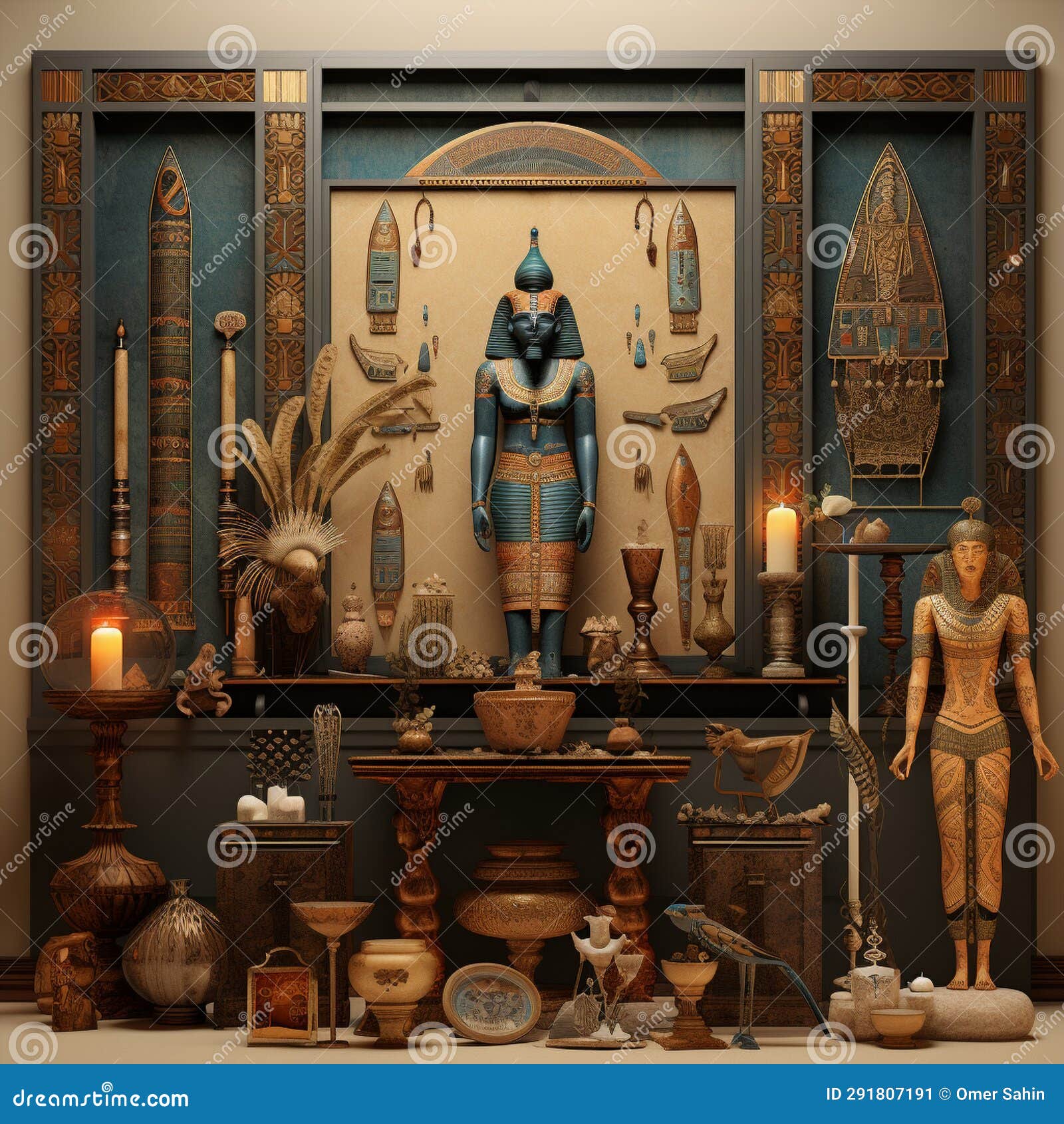 Astral Artifacts: Conjuring the Magic of Ancient Relics Stock Image ...