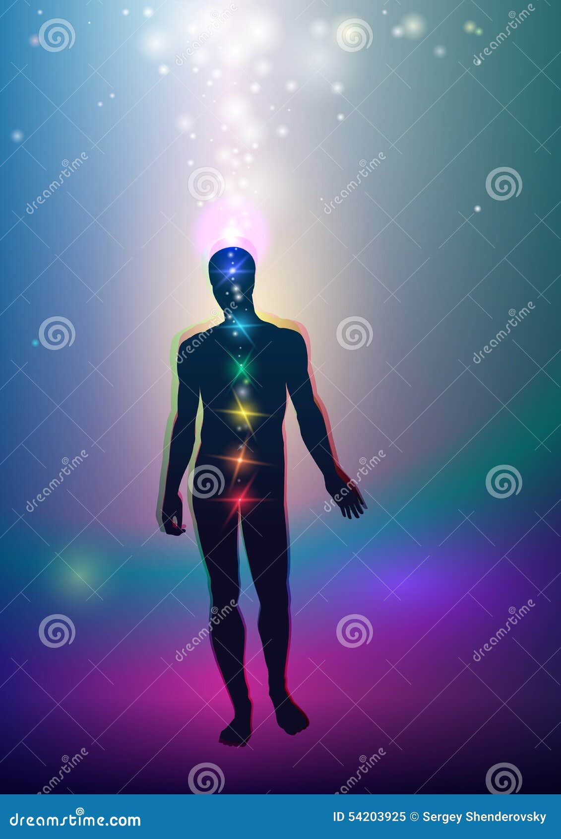 Astral Cord stock vector. Illustration of prana, life - 54203925