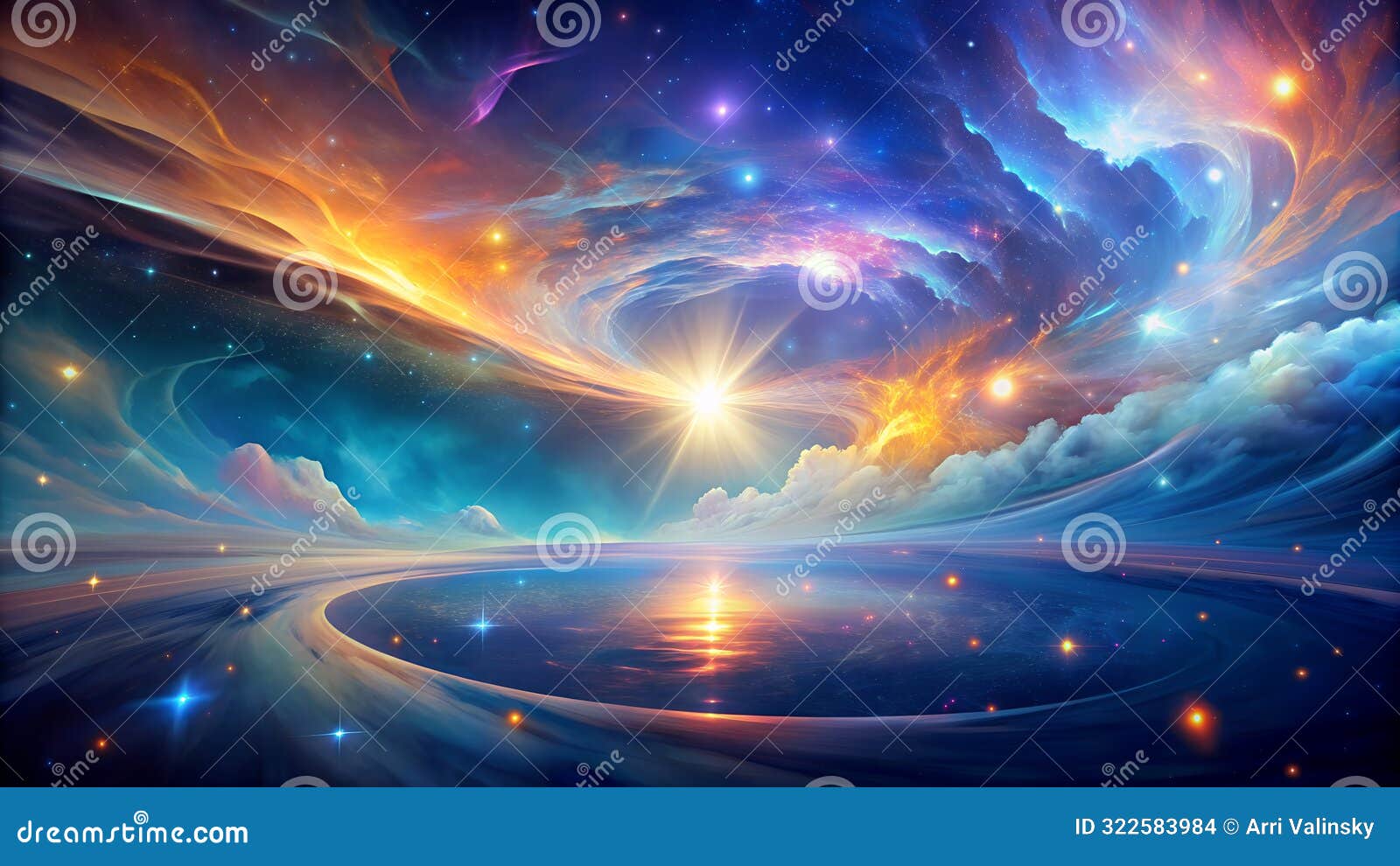 Astral Drift Abstract Background with High Resolution Stock ...