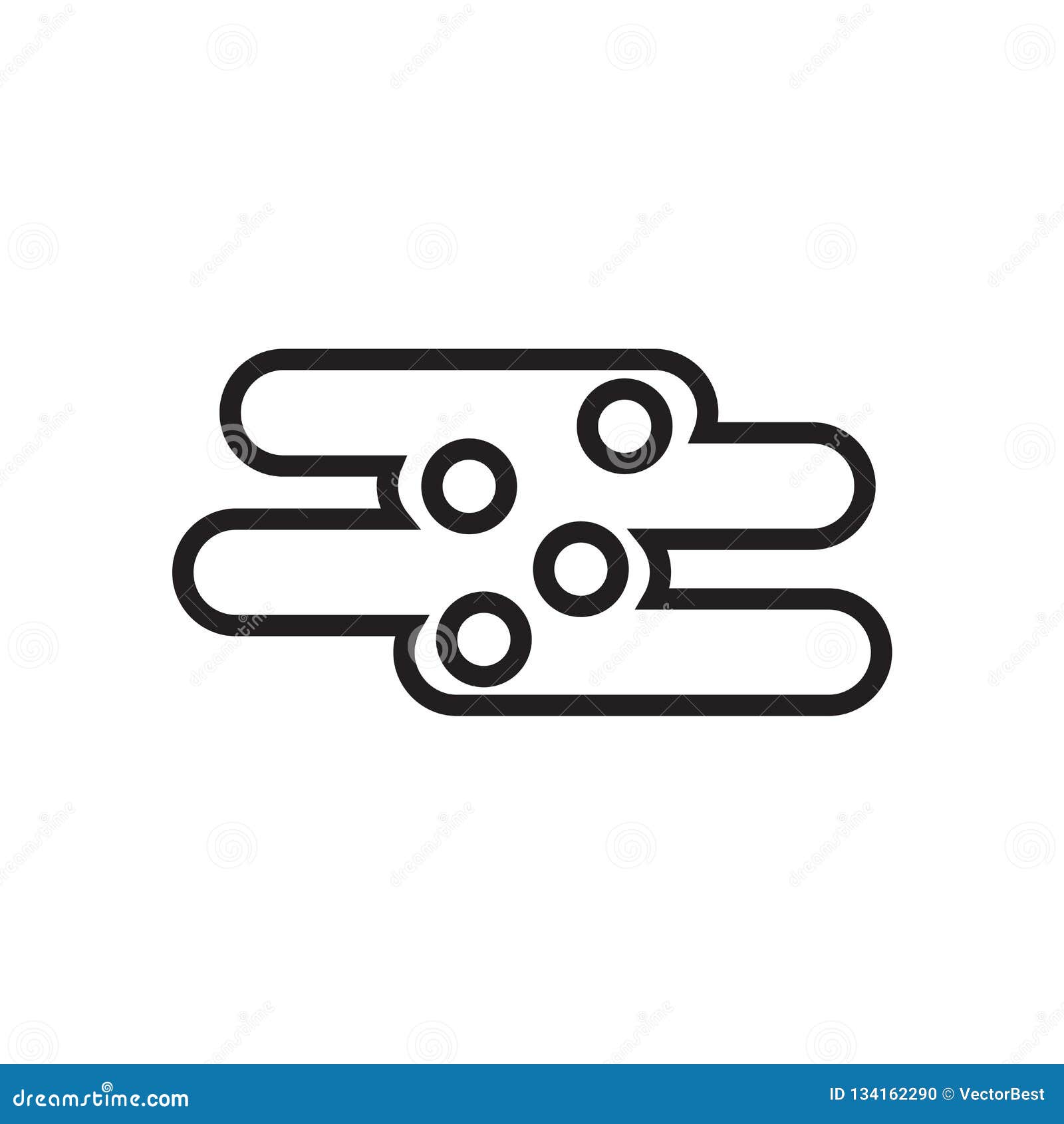 Astral Icon Vector Sign and Symbol Isolated on White Background Stock ...