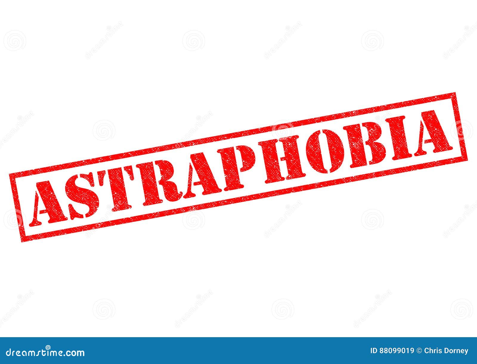 Astraphobia Fear Of Thunder And Lightning Word Cloud Concept 3 Stock ...