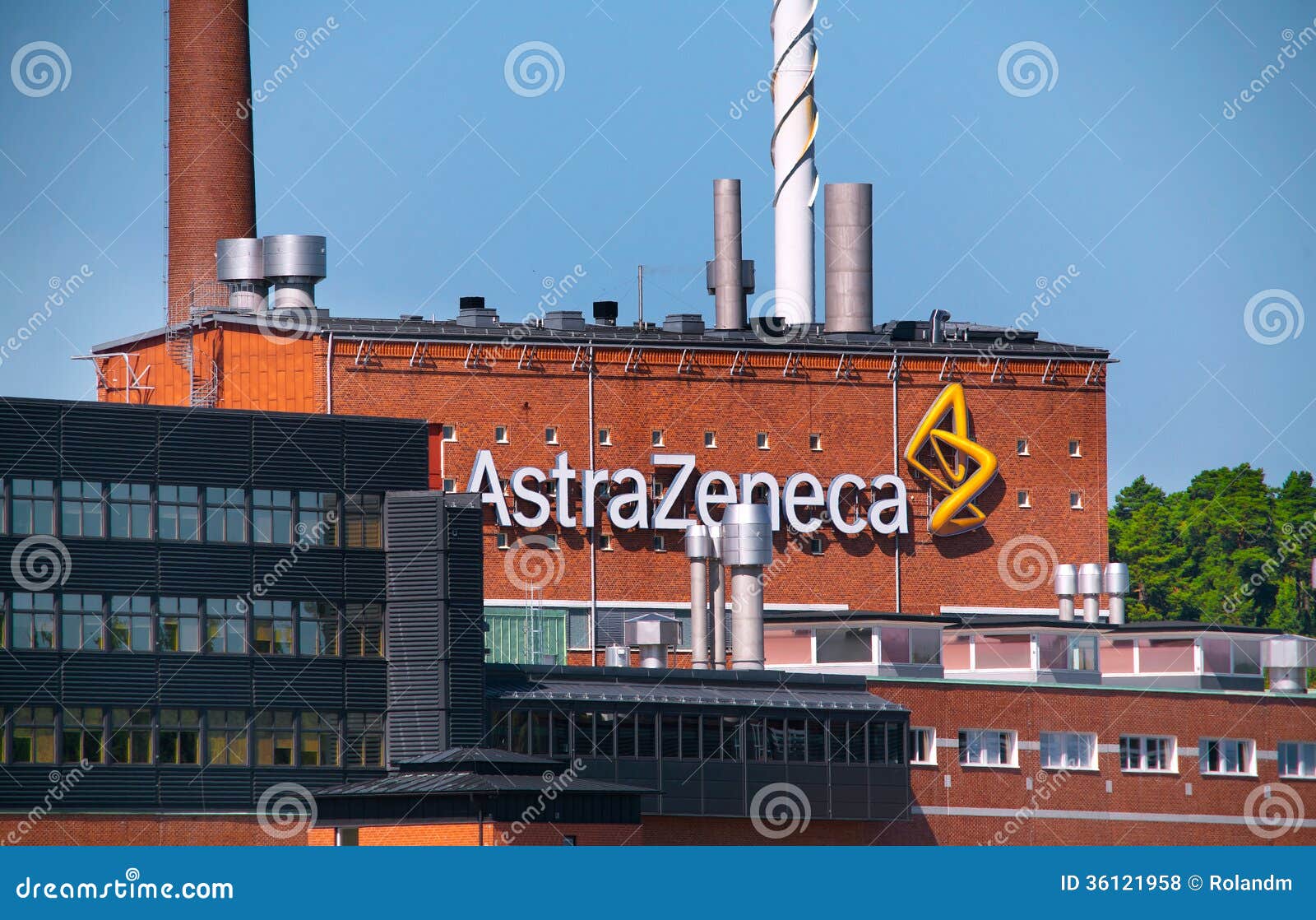 AstraZeneca - fábrica foto de archivo editorial. Imagen de enfermedad ...