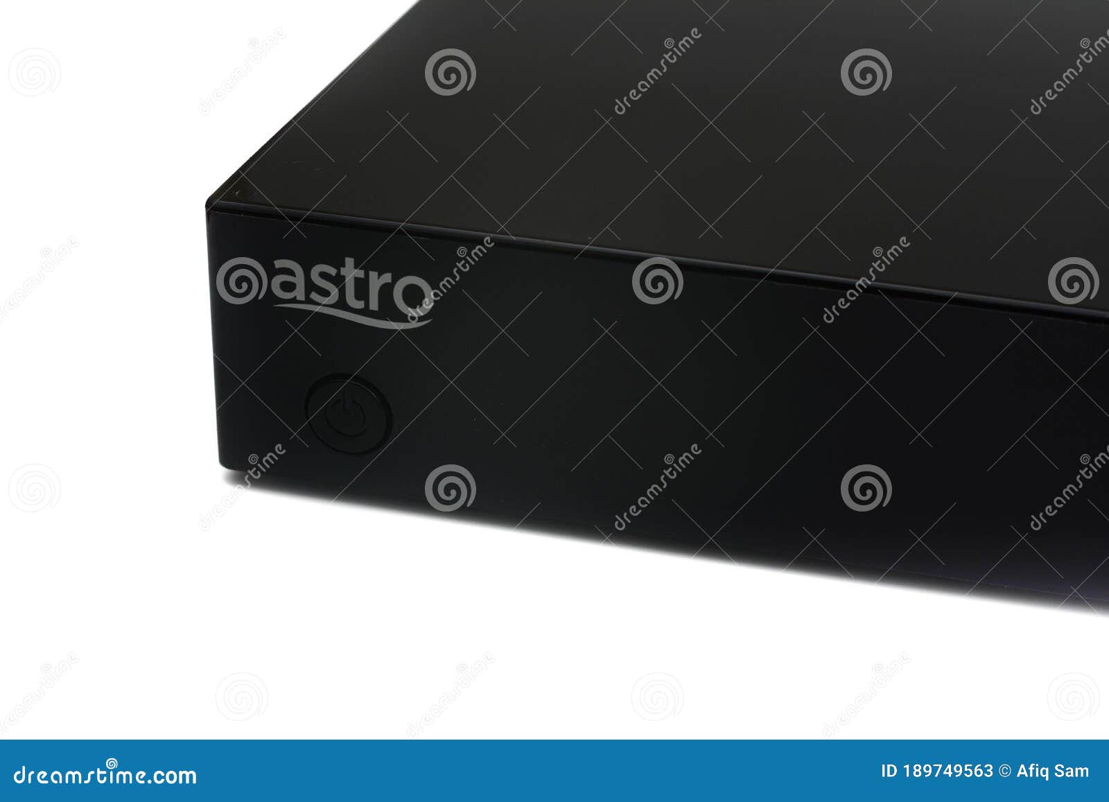 Black Astro Byond Decoder Over White Background. Editorial Stock Photo ...